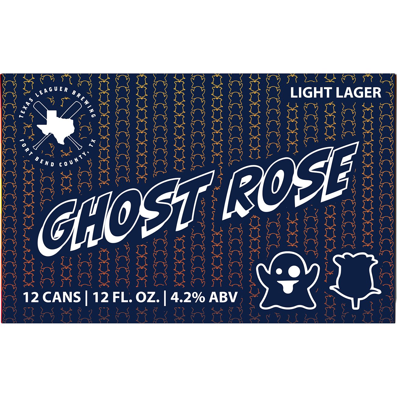 Texas Leaguer Ghost Rose Light Lager 12 pk Cans - Shop Beer at H-E-B