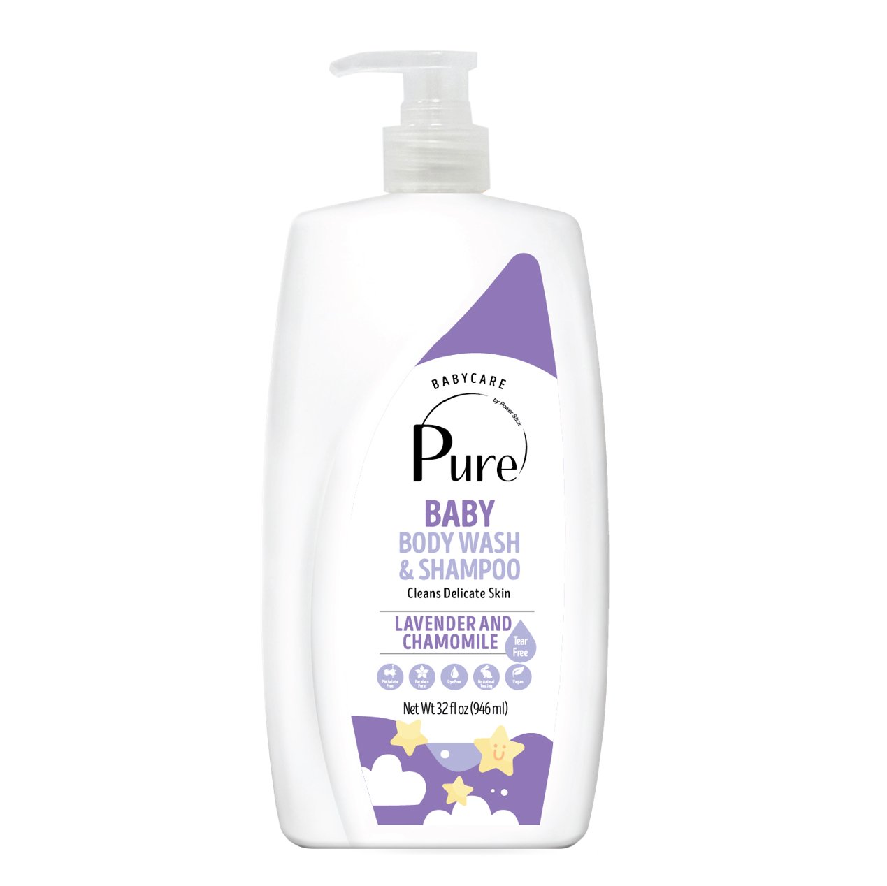 Pure Baby Body Wash & Shampoo - Lavender & Chamomile - Shop Bath & hair ...