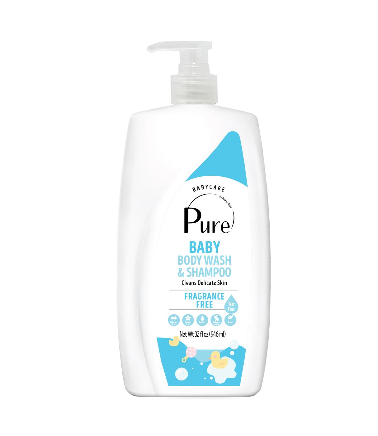 Pure Baby Body Wash & Shampoo - Fragrance Free - Shop Bath & Hair Care ...