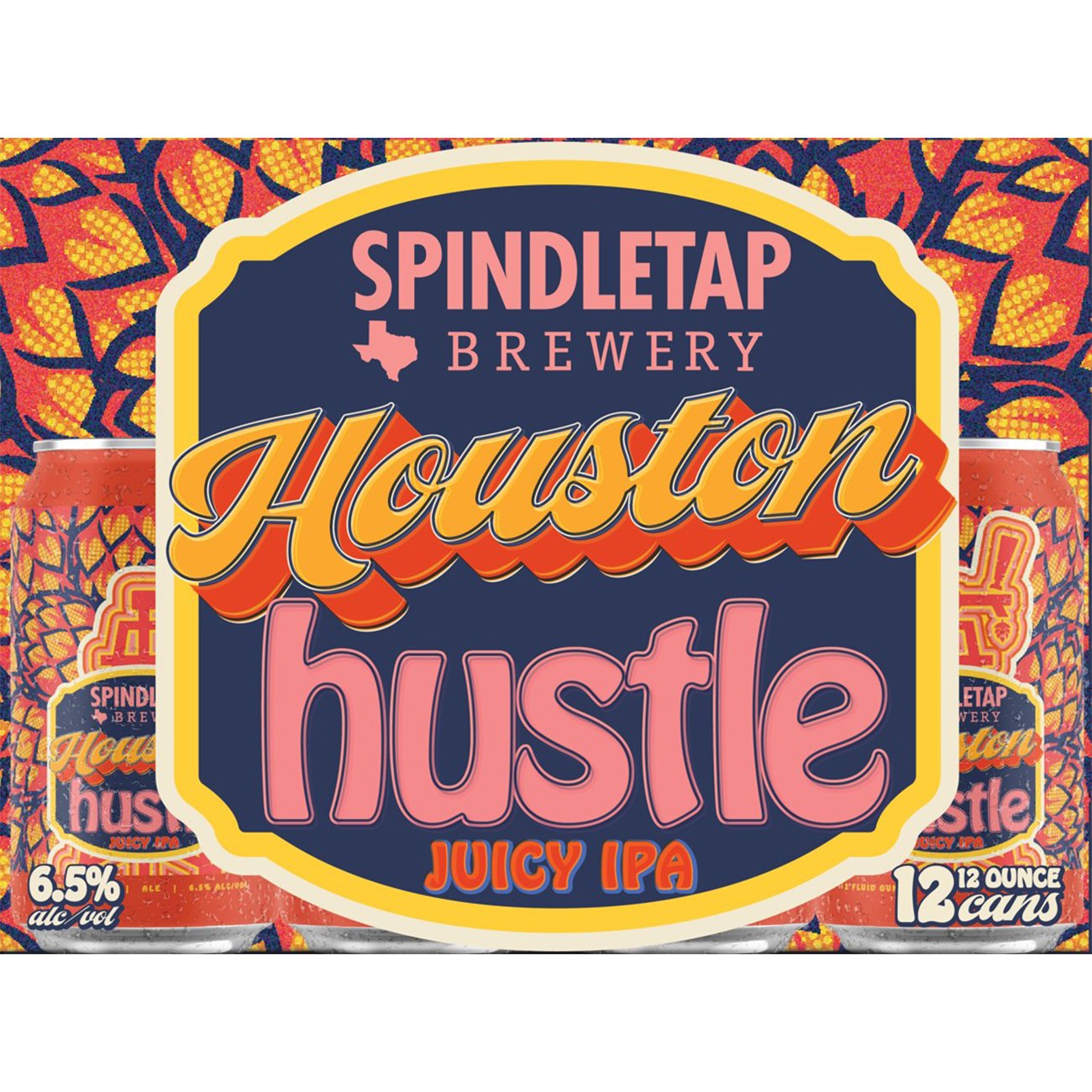 Spindletap Houston Hustle Juicy IPA 12 pk Cans - Shop Beer at H-E-B