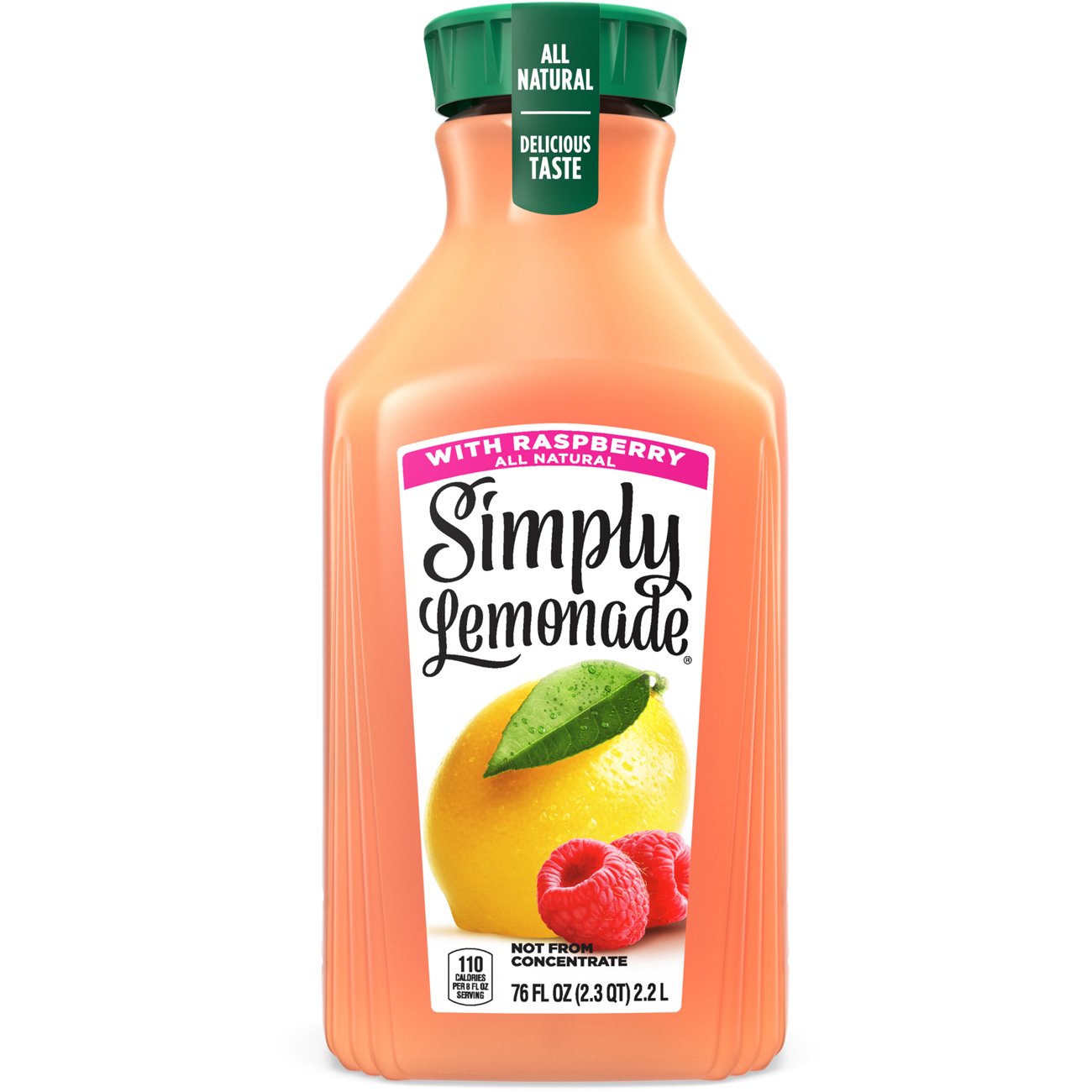 Simply Lemonade With Raspberry All Natural Non-Gmo - Shop Juice at H-E-B