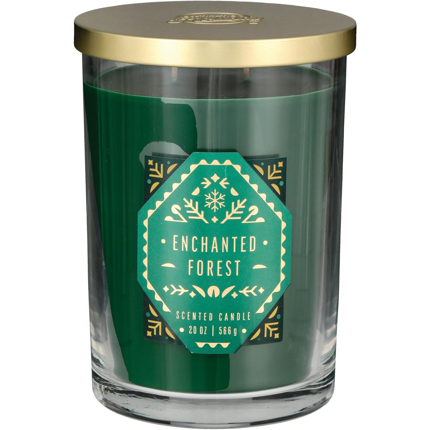 Destination Holiday Enchanted Forest Scented Christmas Candle - Shop Candles at H-E-B