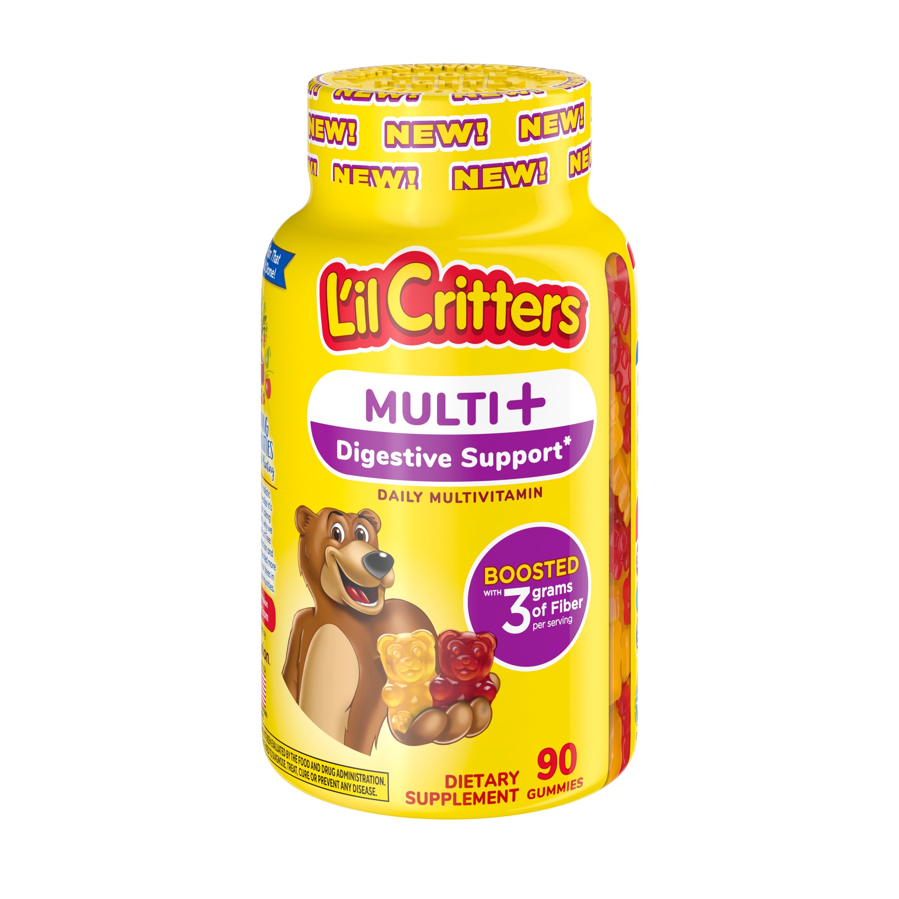 L'il Critters Multi + Digestive Support Gummies - Shop Multivitamins at ...