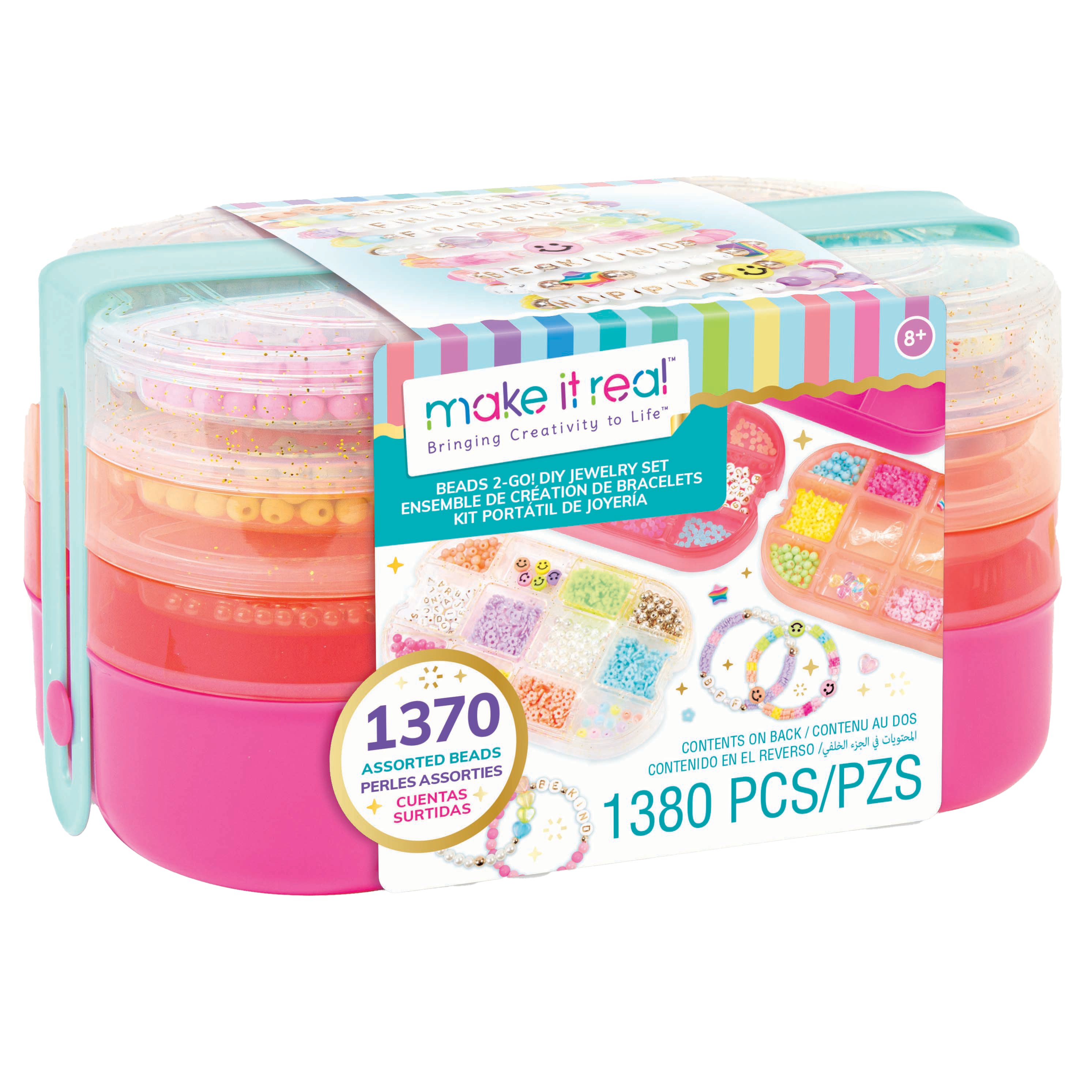 Make It Real Beads 2-Go! DIY Jewelry Set - Shop Kits at H-E-B