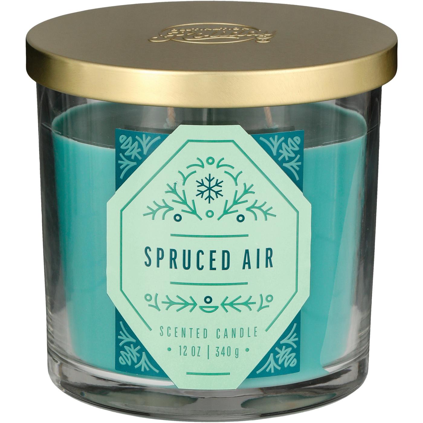 Destination Holiday Spruced Air Scented Candle - Shop Candles at H-E-B