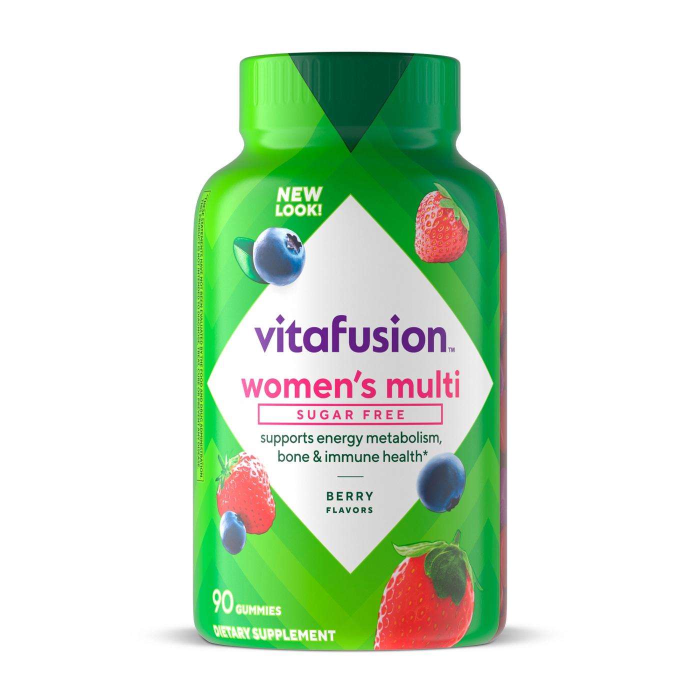Vitafusion Women's Sugar Free Multi Gummies - Mixed Berry - Shop ...