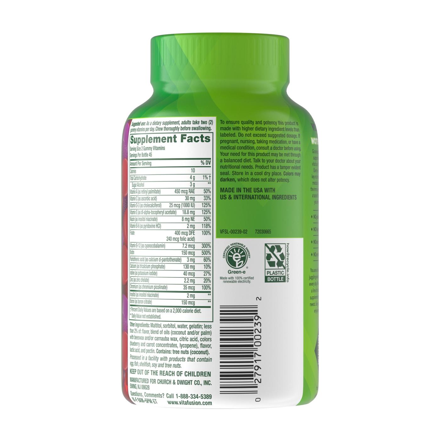 Vitafusion Women's Sugar Free Multi Gummies - Mixed Berry - Shop ...