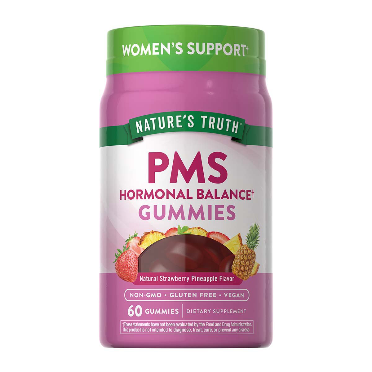 Nature's Truth PMS Hormonal Balance Gummies - Strawberry Pineapple ...