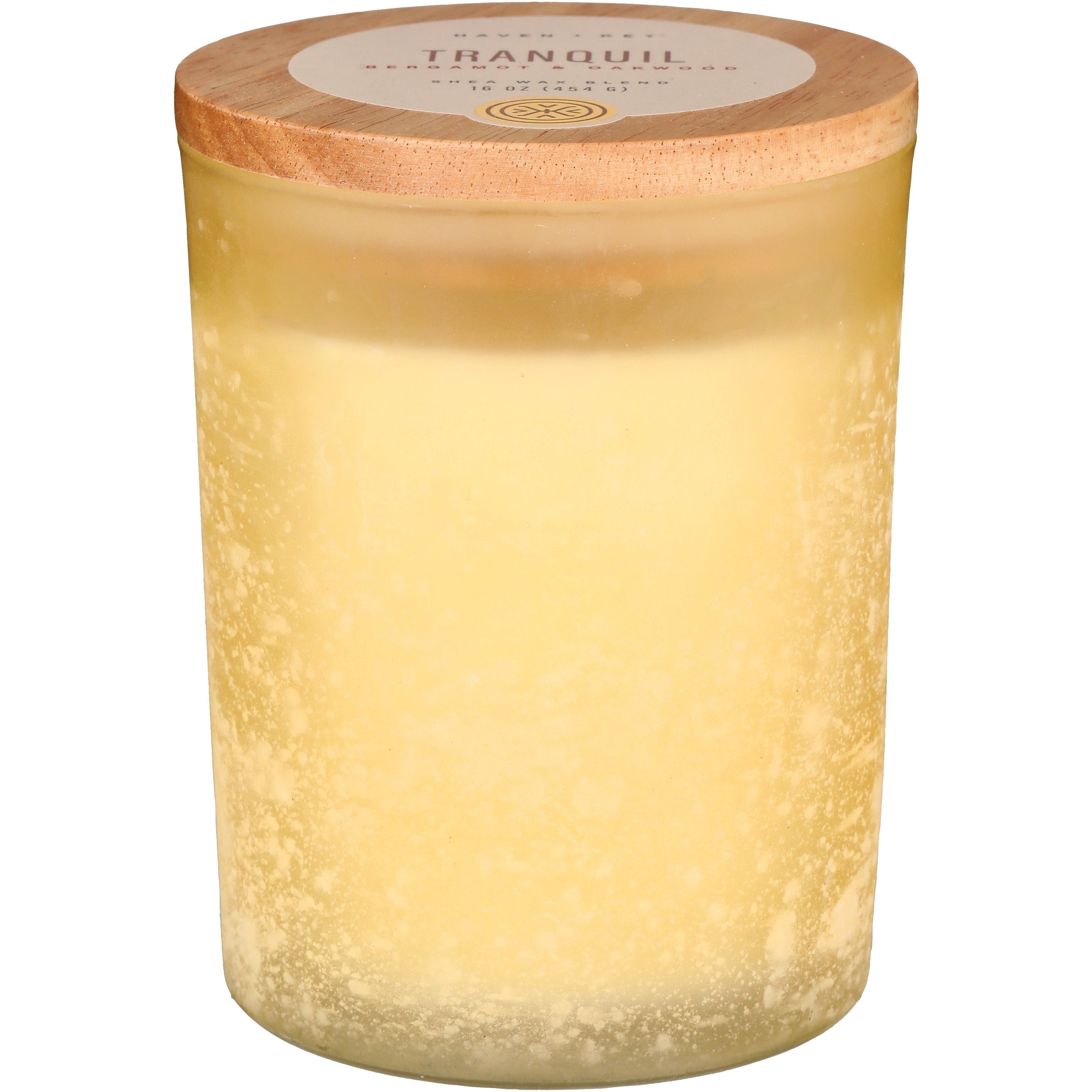 Haven + Key Tranquil Bergamot & Oakwood Scented Candle - Shop Candles ...