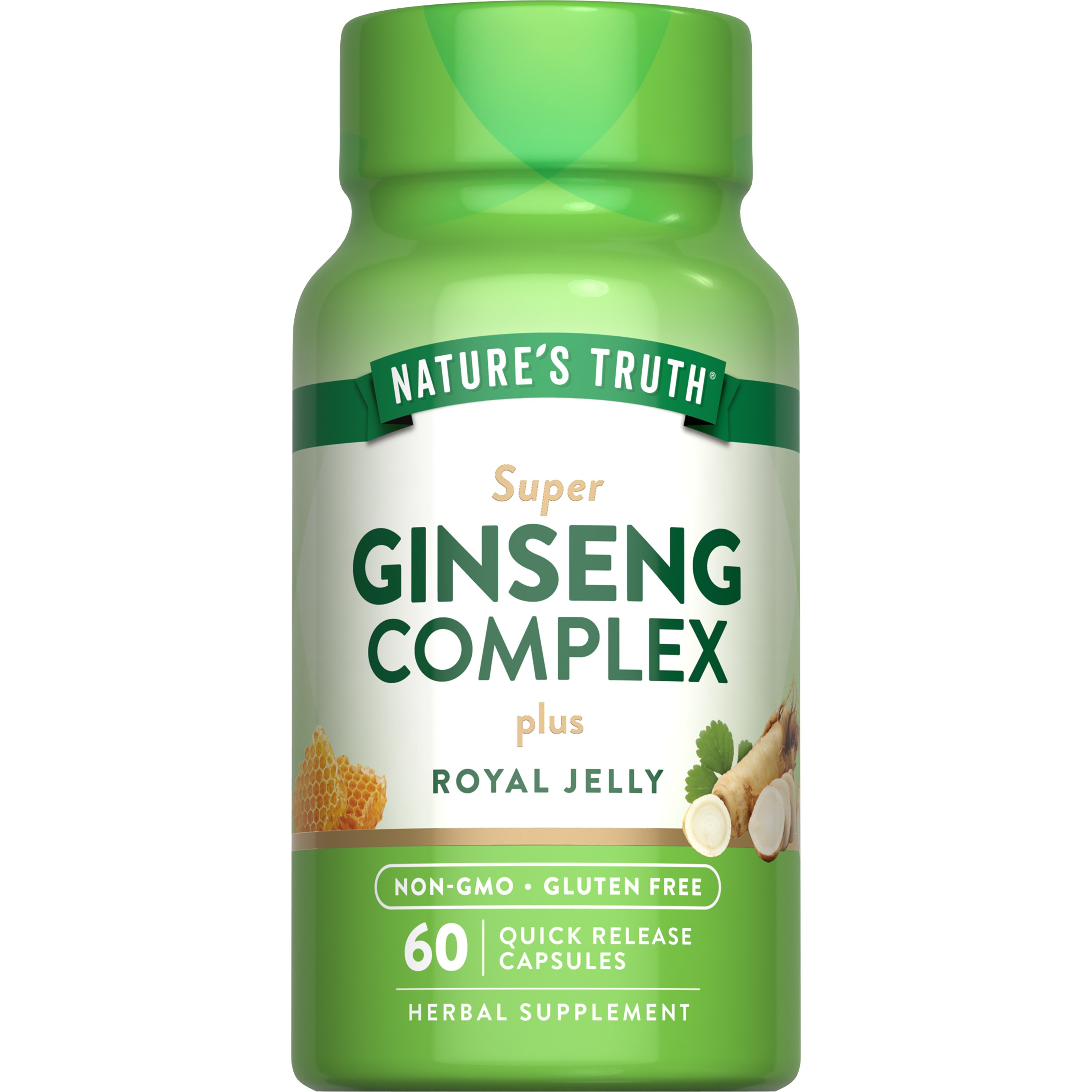 Nature's Truth Super Ginseng Complex Quick Release Capsules - Shop ...