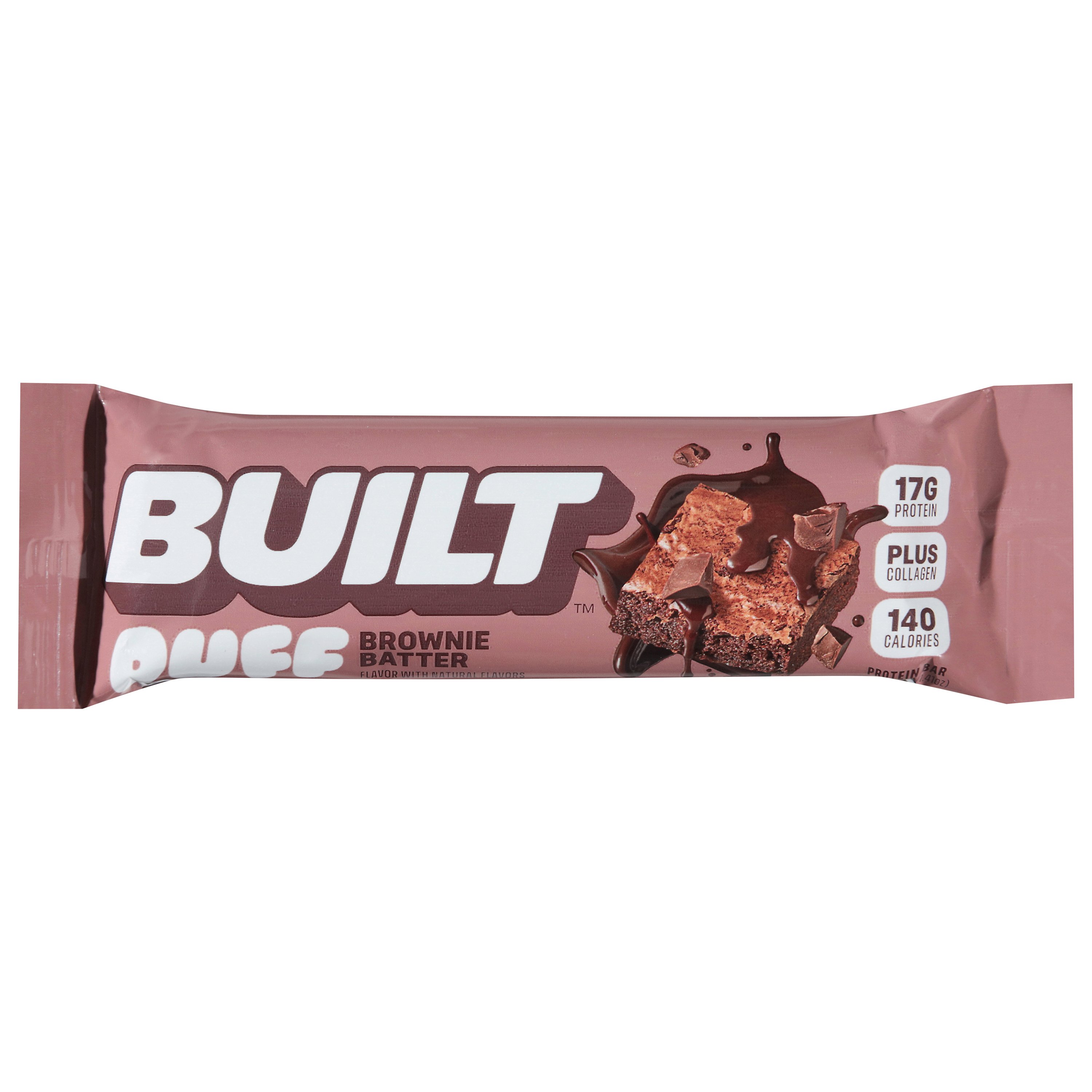 BUILT Puff 17g Protein Bar - Brownie Batter, 1.41 oz | Central Market - Really Into Food