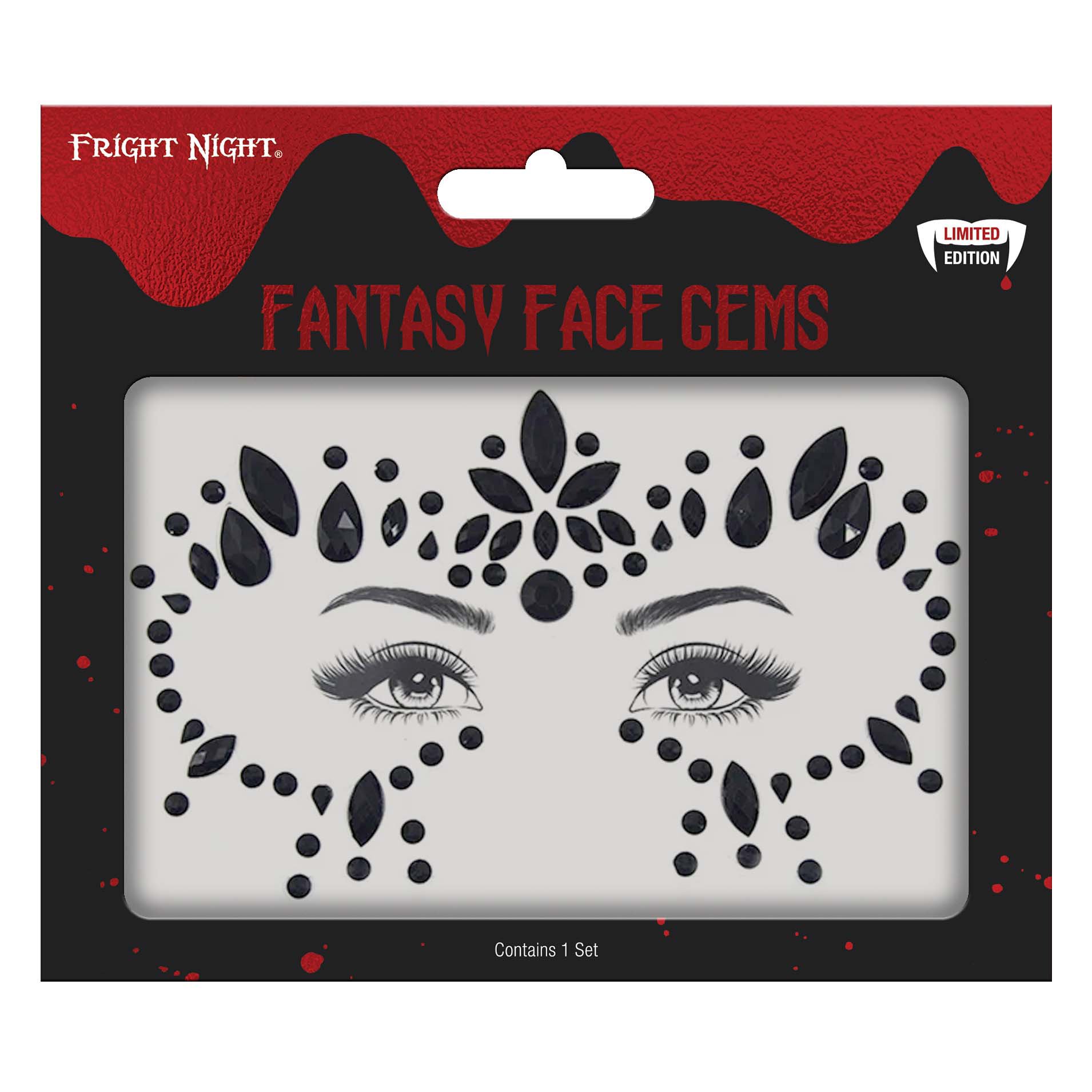 Ardell Fright Night Halloween Limited Edition Fantasy Face Gems - Style ...