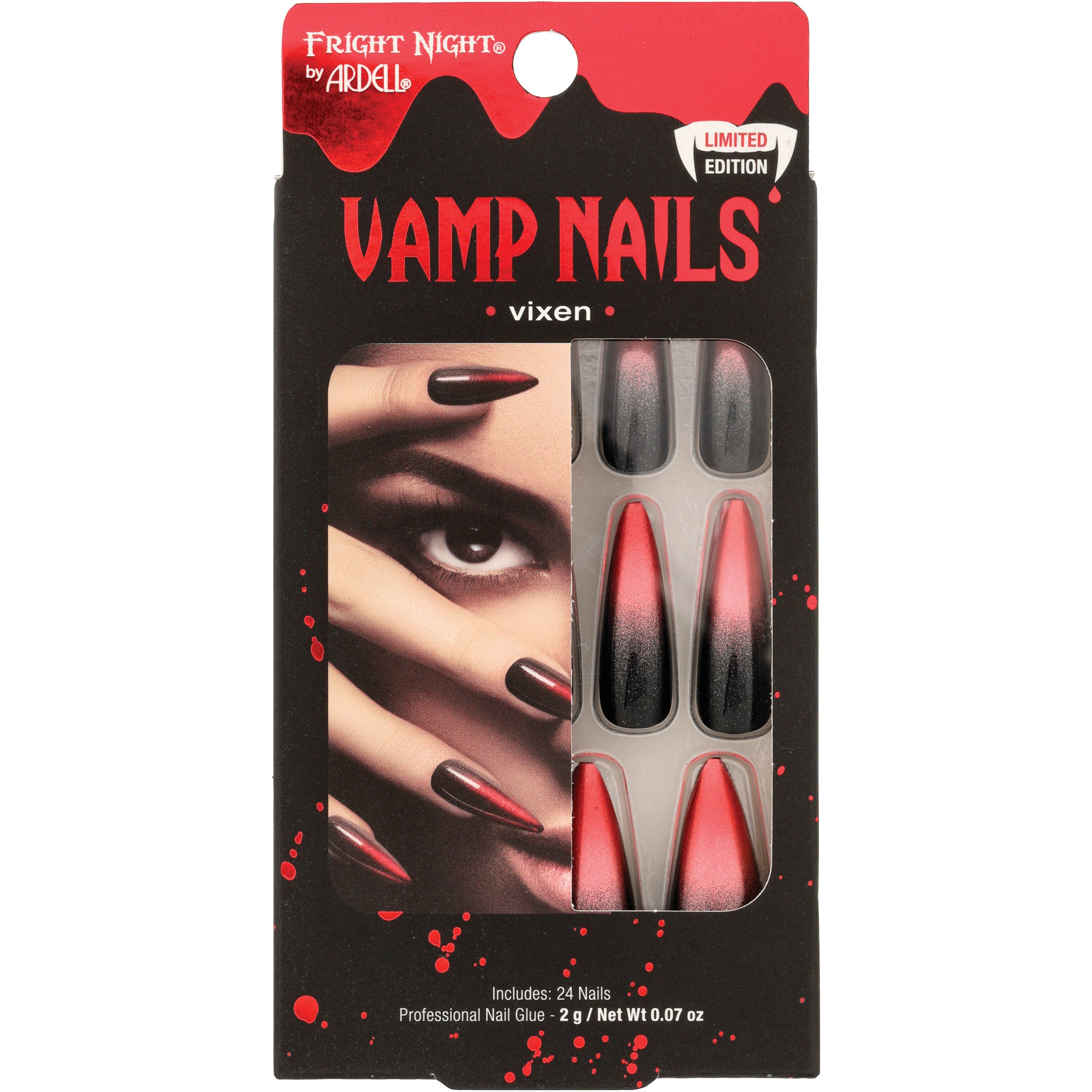 Ardell Fight Night Vamp Nails - Vixen - Shop Nail sets at H-E-B