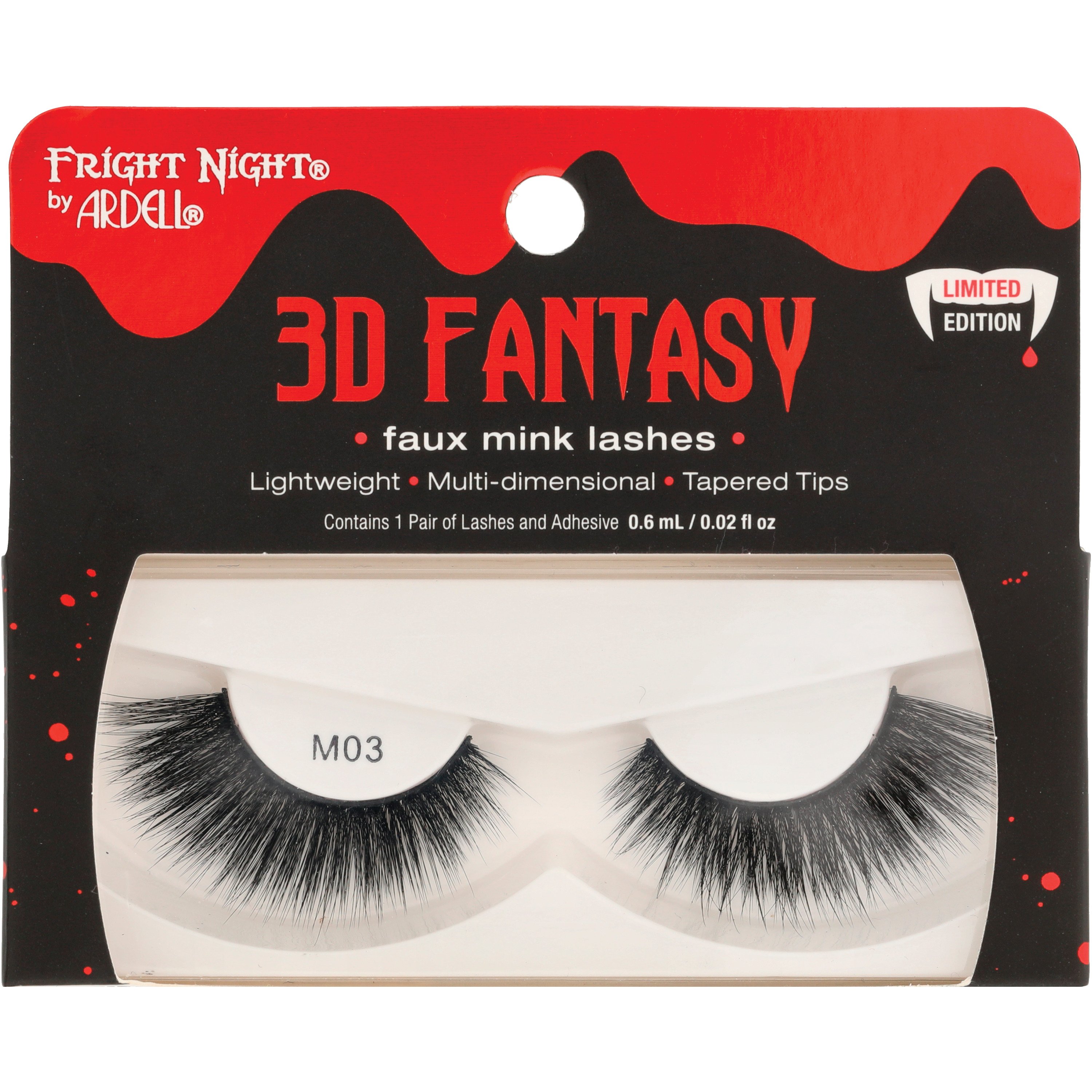 Ardell Fright Night 3D Fantasy Faux Mink Lashes - M03 - Shop False ...