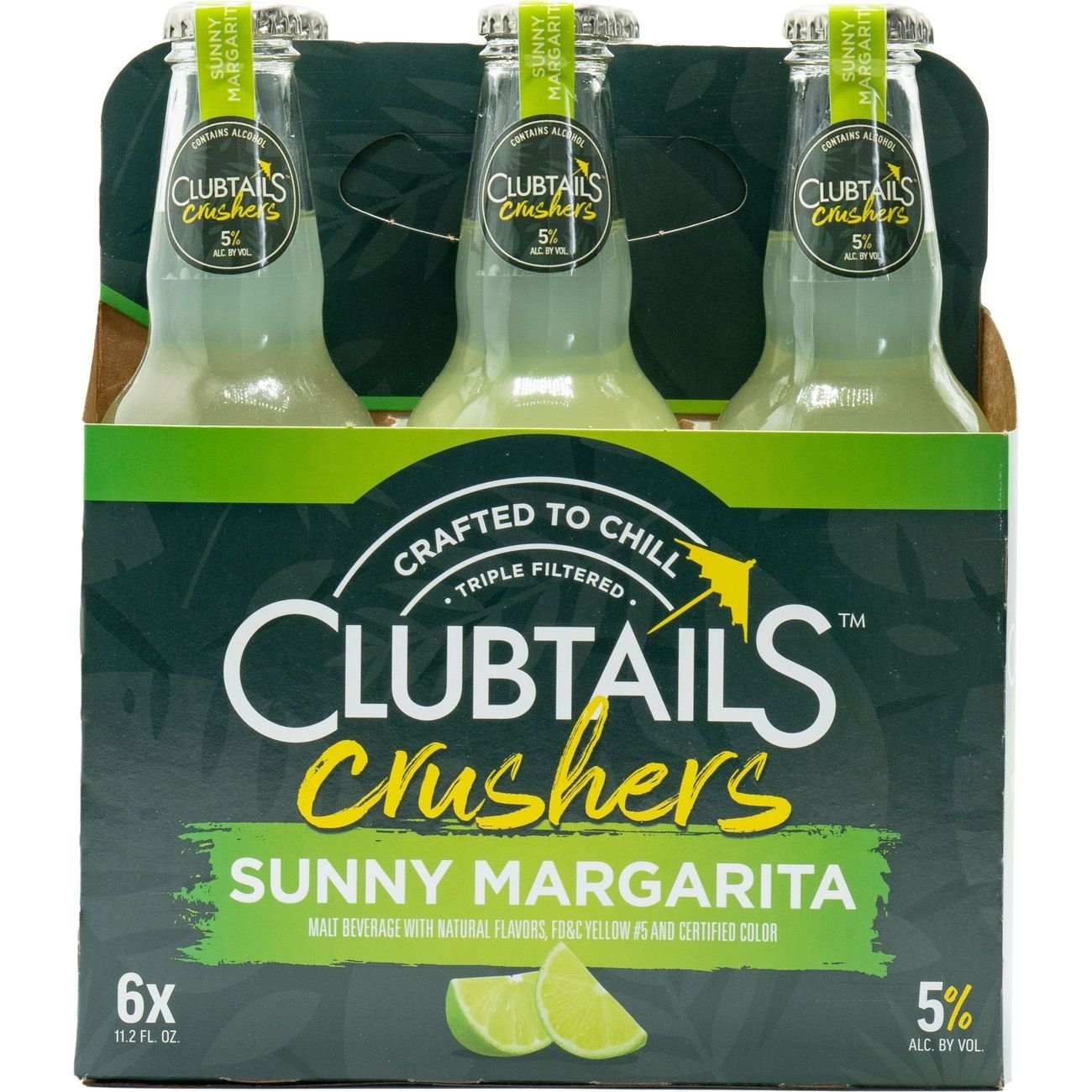 Clubtails Crushers Sunny Margarita 6 pk Bottles - Shop Malt beverages ...