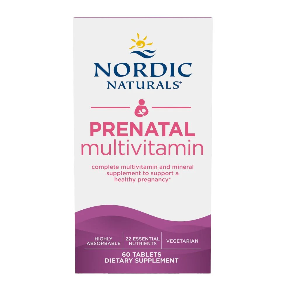 Nordic Naturals Prenatal Multivitamin Tablets, 60 ct | Central Market ...