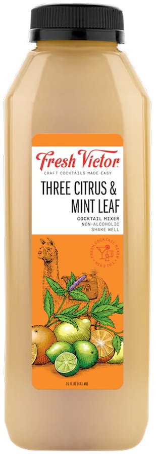 Fresh Victor Three Citrus & Mint Leaf Cocktail Mixer, 16 oz | Central ...