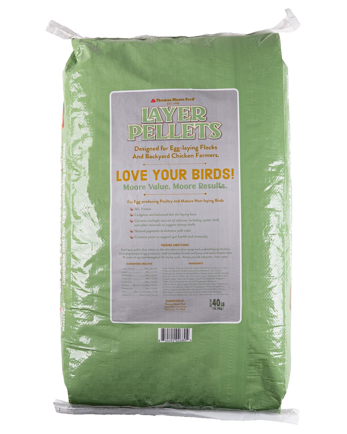Thomas Moore Layer Pellets - Shop Food at H-E-B