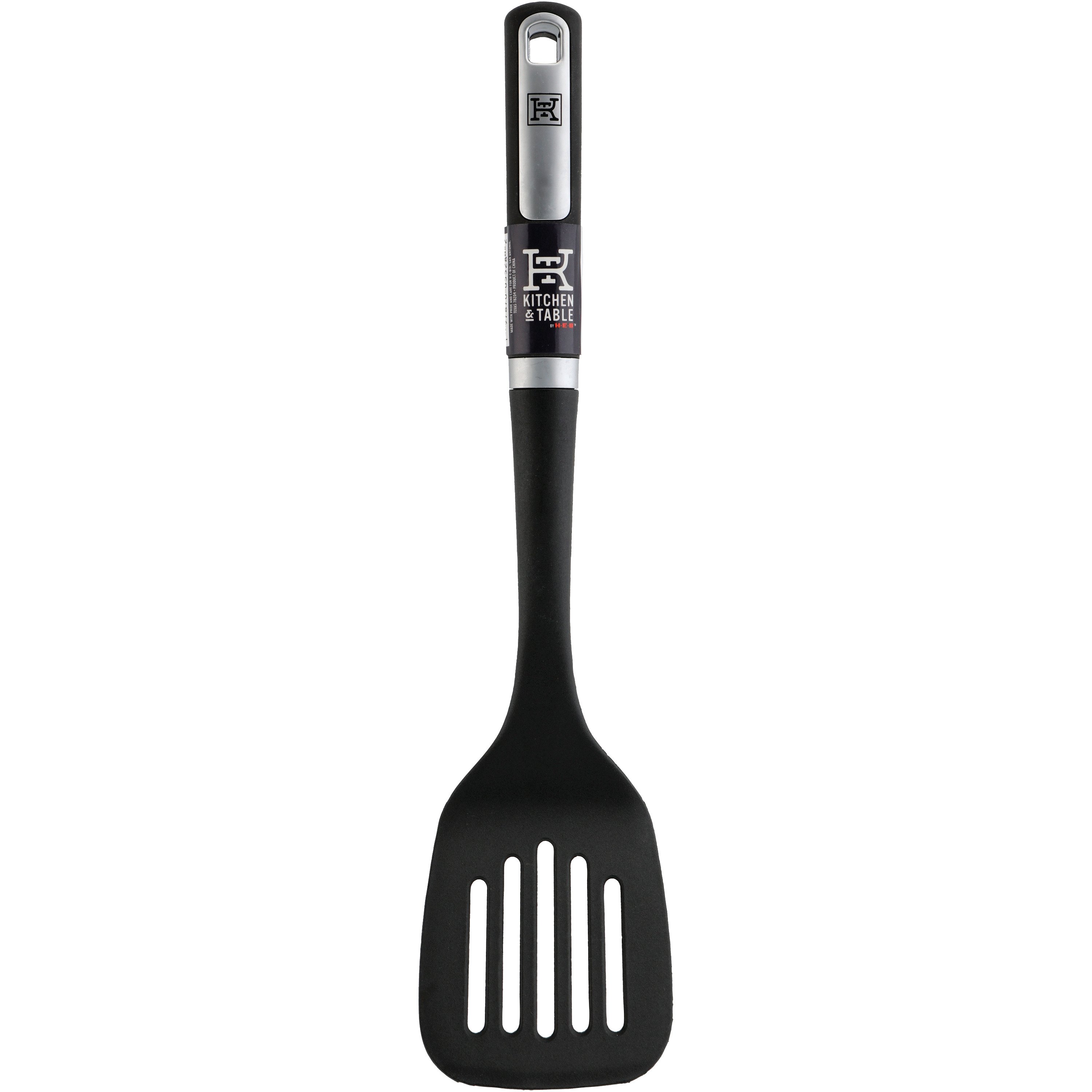 Kitchen & Table by H-E-B Nylon Slotted Spatula - Shop Utensils ...