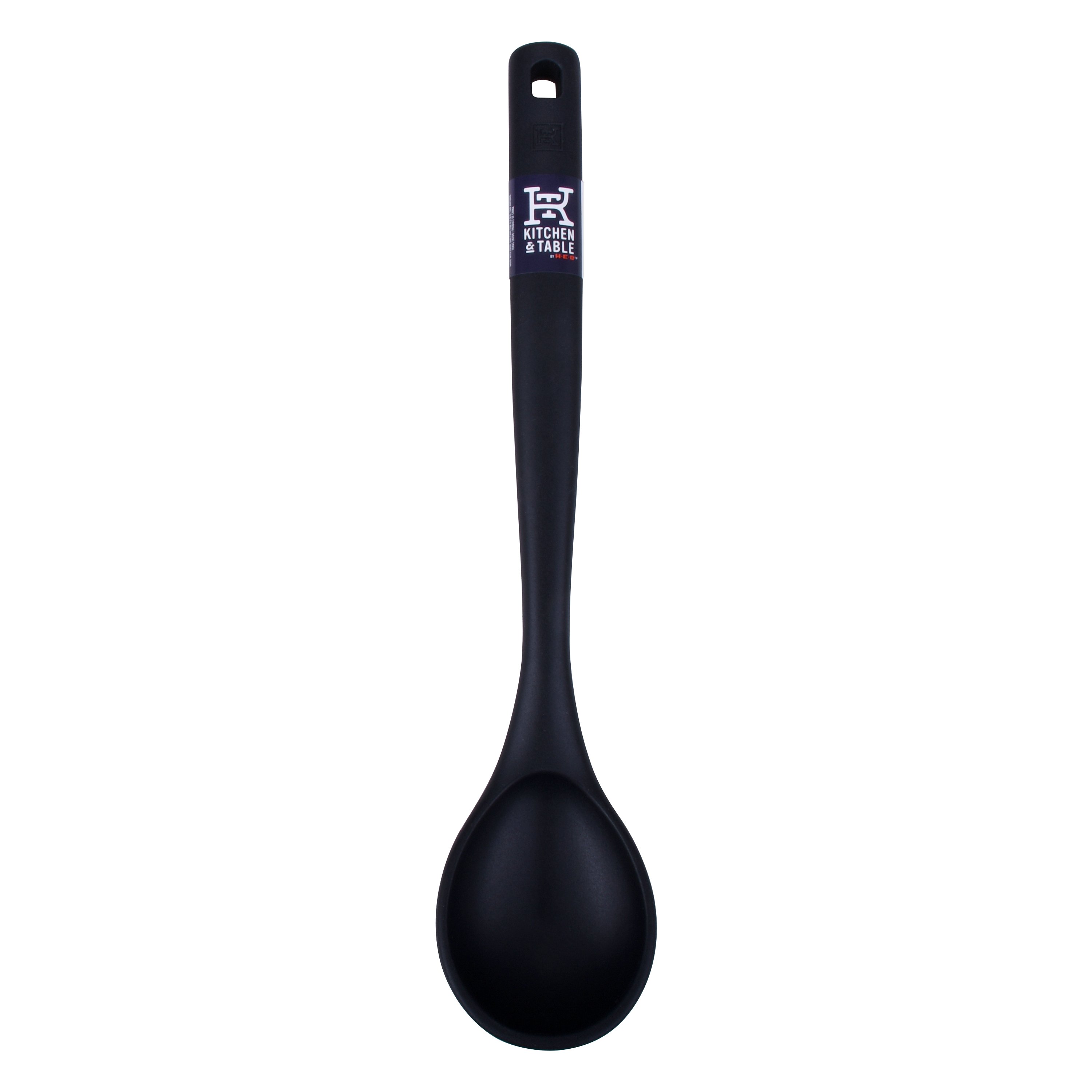 Kitchen & Table by H-E-B Silicone Solid Spoon - Shop Utensils & gadgets ...
