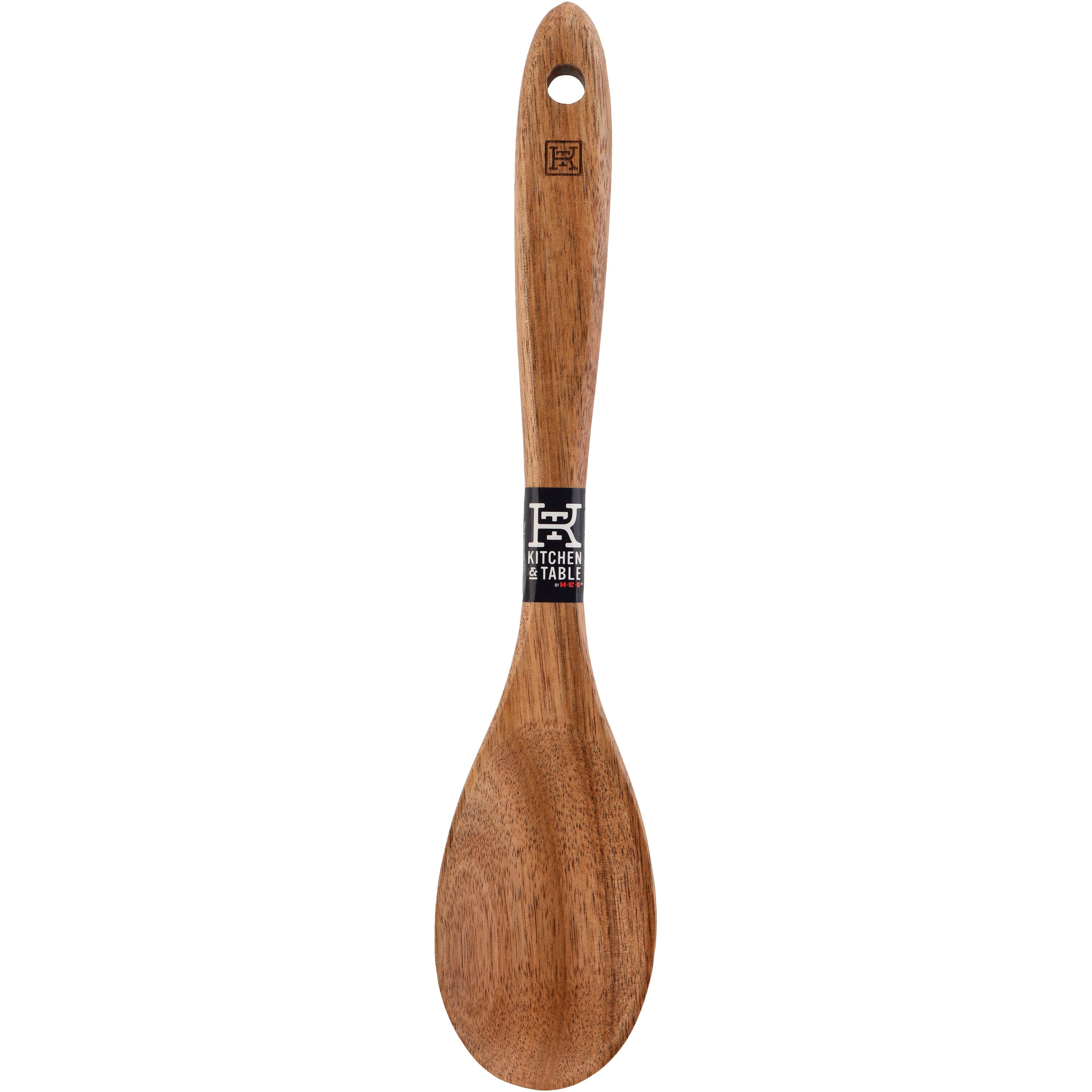 Kitchen & Table by H-E-B Acacia Wood Spoon - Shop Utensils & gadgets at ...