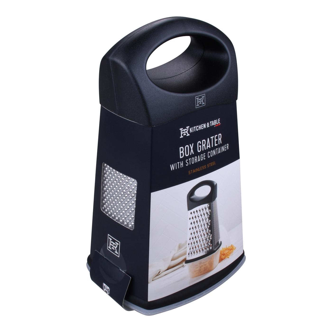 Kitchen & Table by H-E-B Box Grater With Storage Container - Shop ...