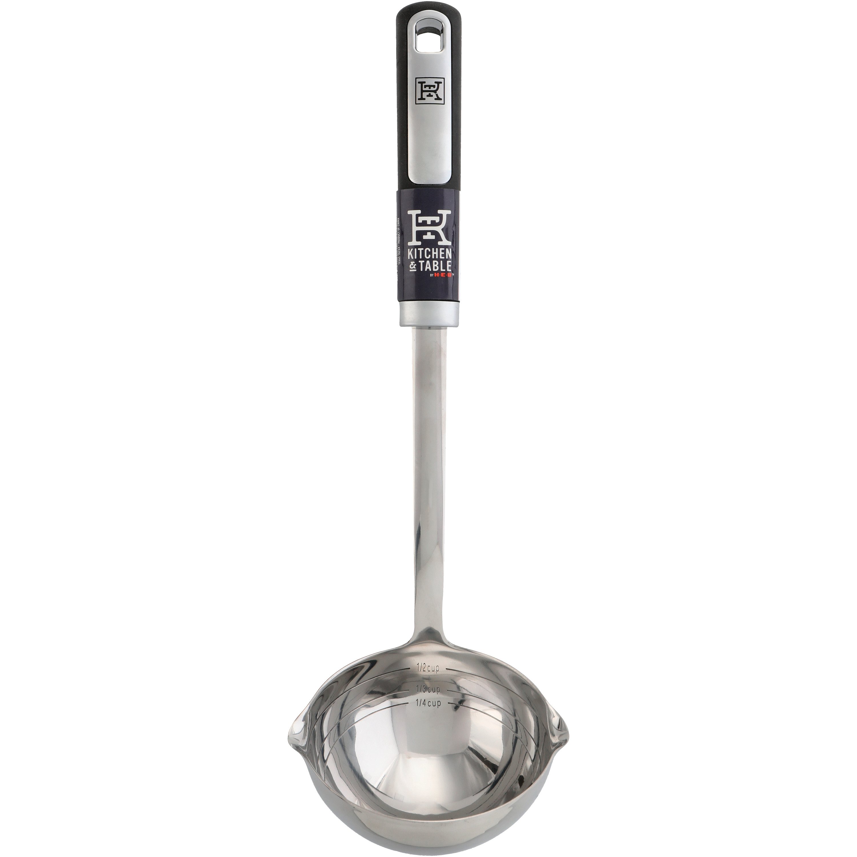 Kitchen & Table by H-E-B Stainless Steel Ladle - Shop Utensils ...