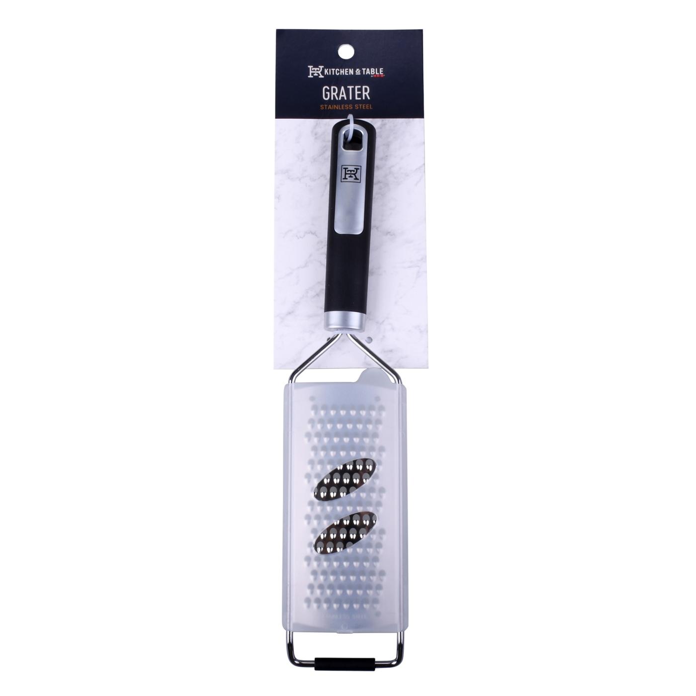 Kitchen & Table by H-E-B Stainless Steel Grater - Shop Utensils ...