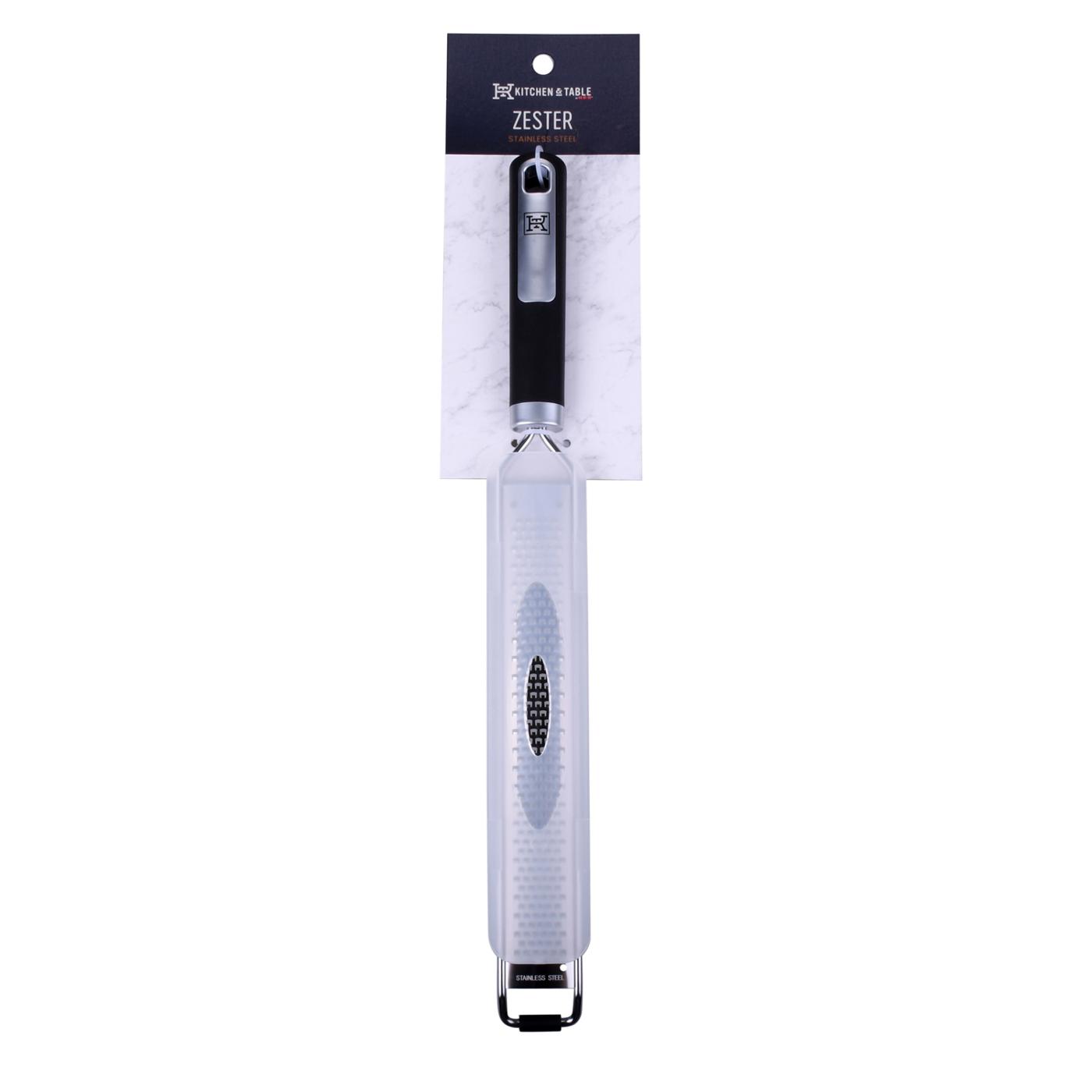 Kitchen & Table by H-E-B Stainless Steel Zester - Shop Utensils ...