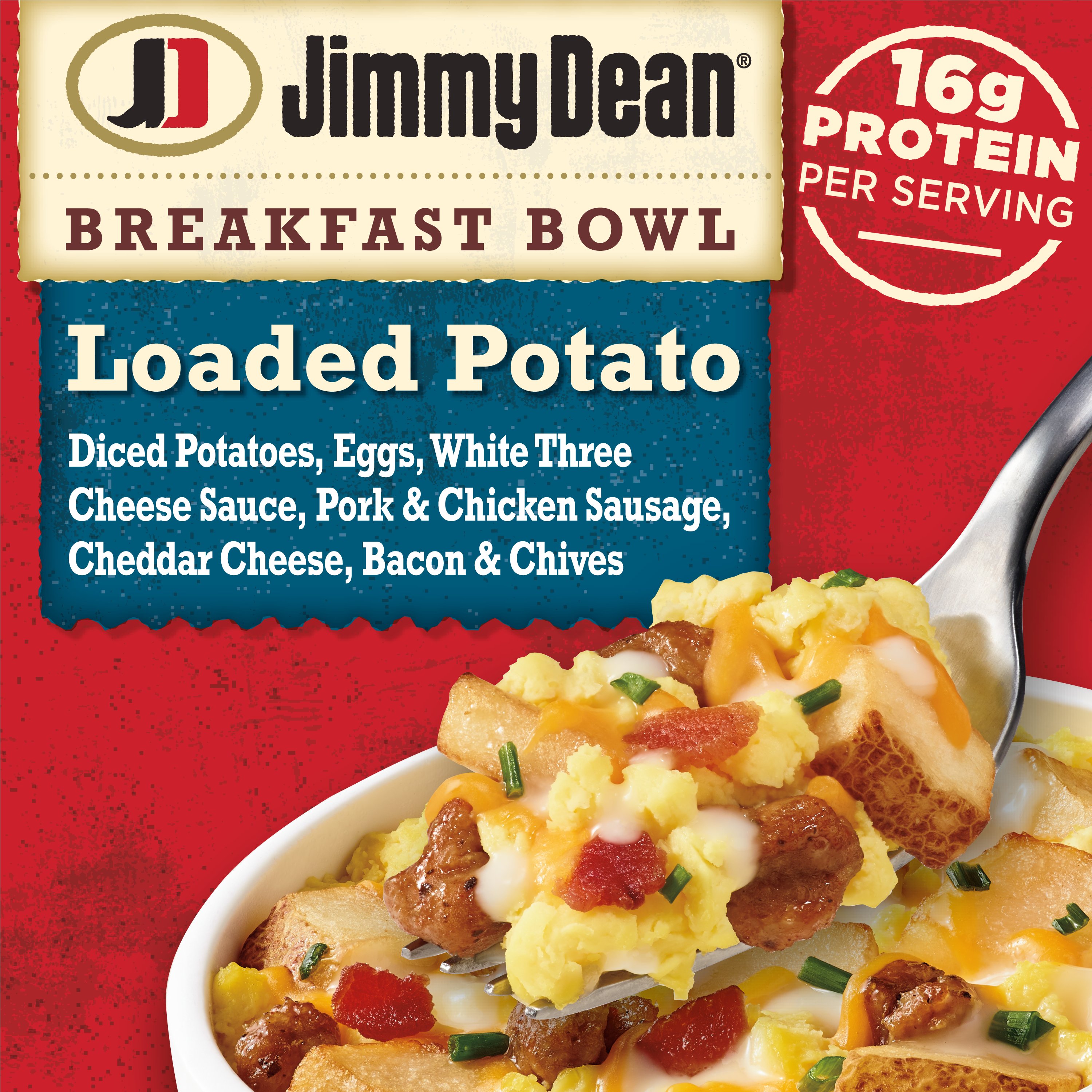 Jimmy Dean Loaded Potato Breakfast Bowl - Shop Entrees & sides at H-E-B