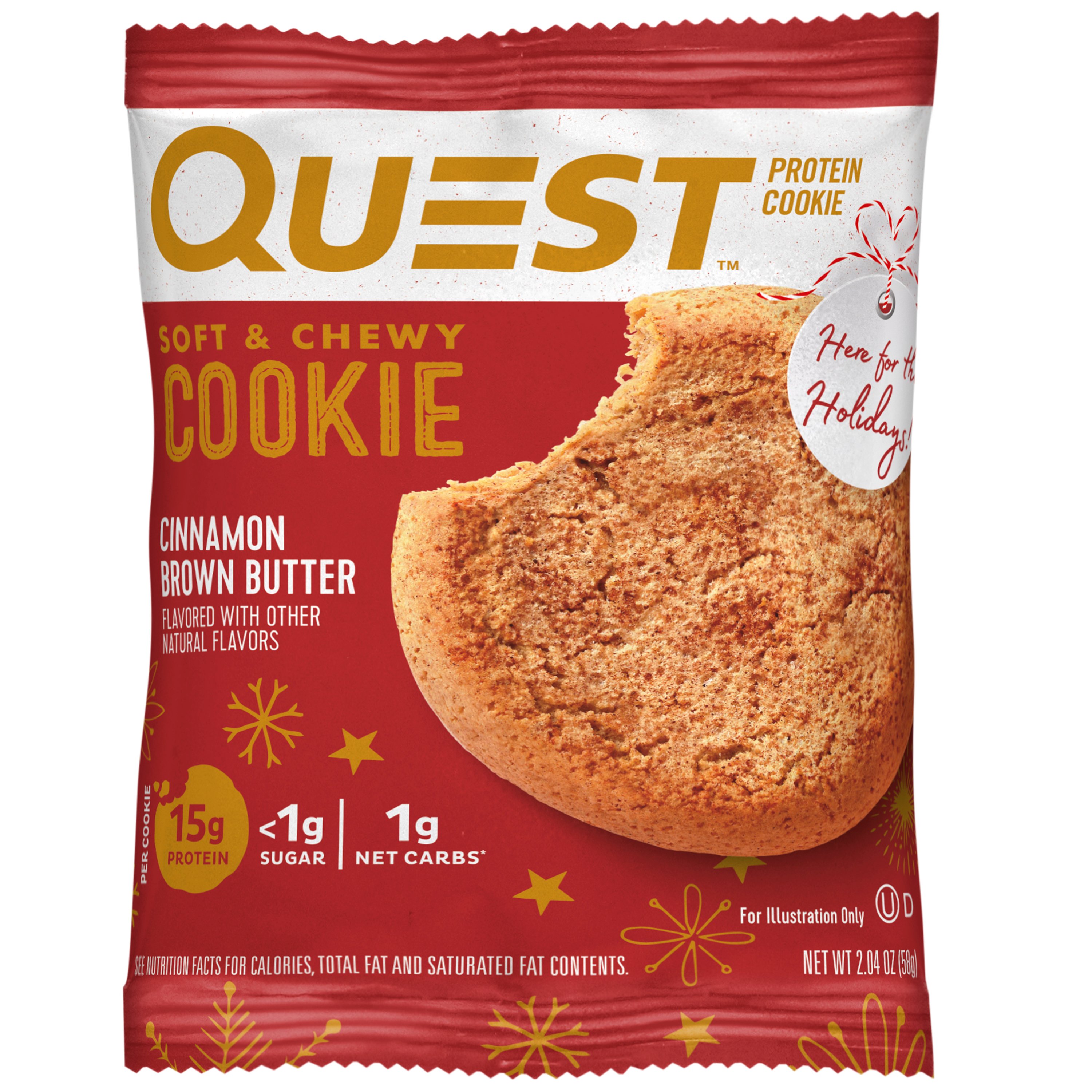 Quest Soft & Chewy Cookie - Cinnamon Brown Butter - Shop Granola ...