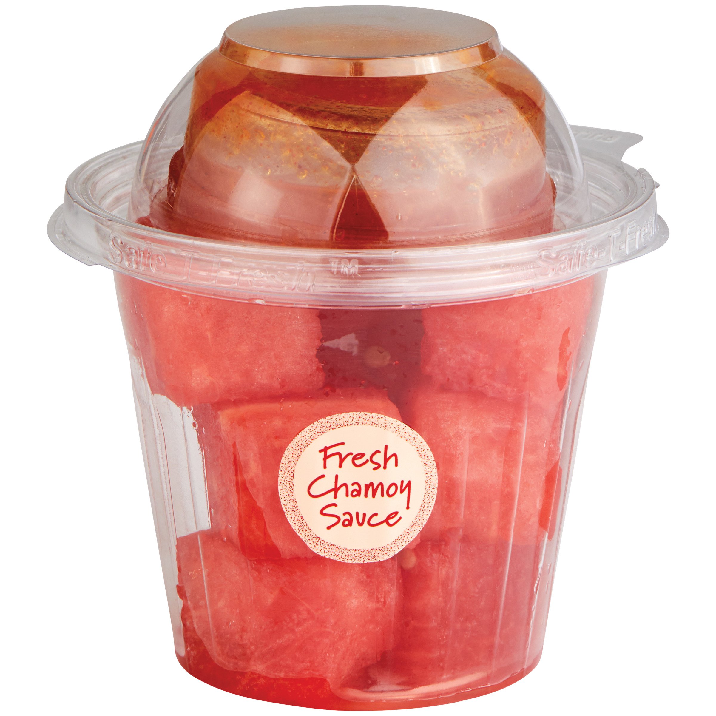 Fresh Watermelon with Chamoy Sauce - Shop Mixed fruit at H-E-B