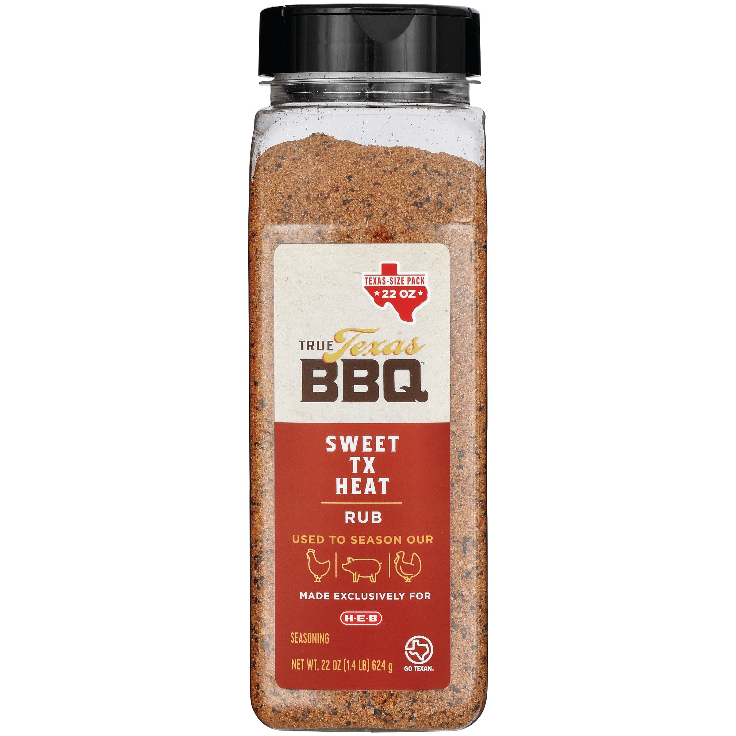 True Texas BBQ Sweet TX Heat Rub - Texas-Size Pack - Shop Spice mixes ...