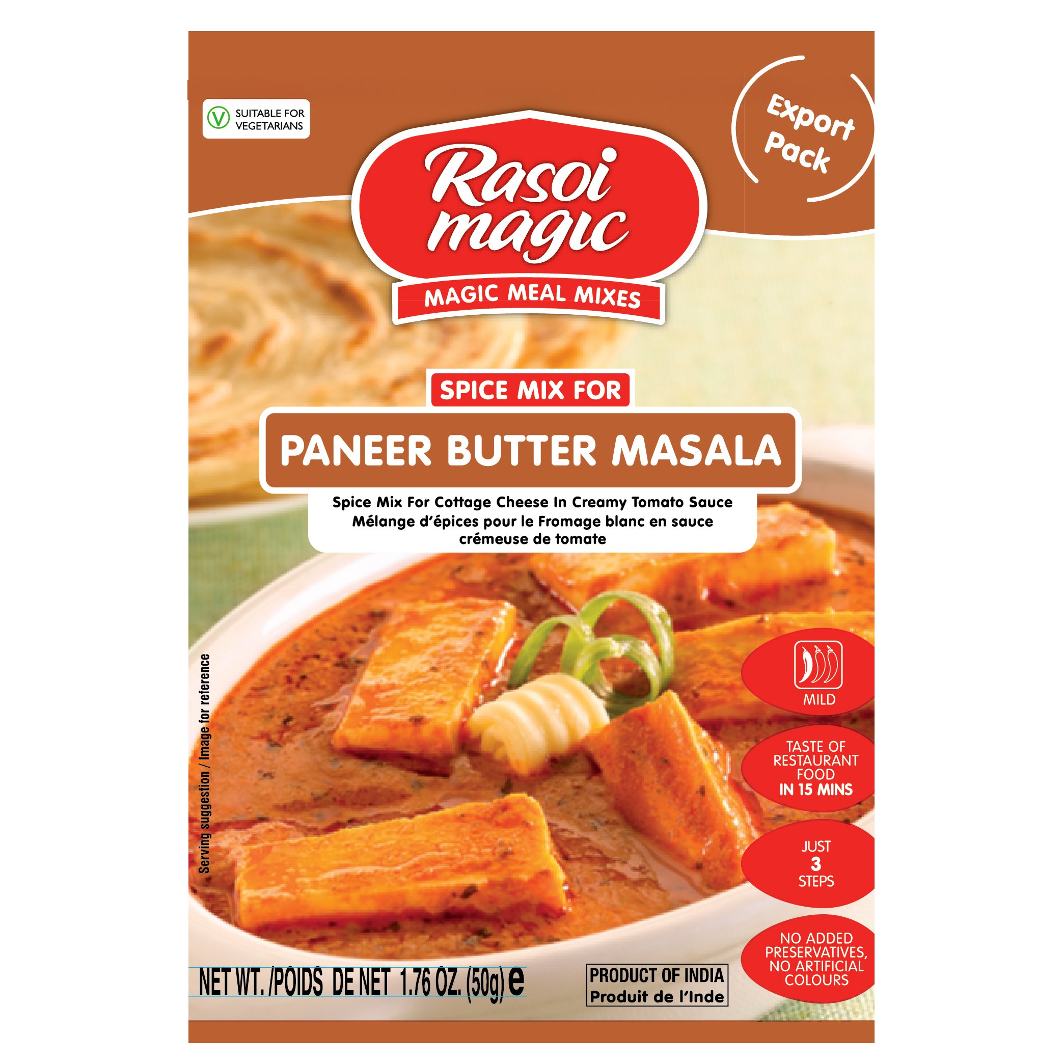 Rasoi Magic Paneer Butter Masala Spice Mix - Shop Spice mixes at H-E-B