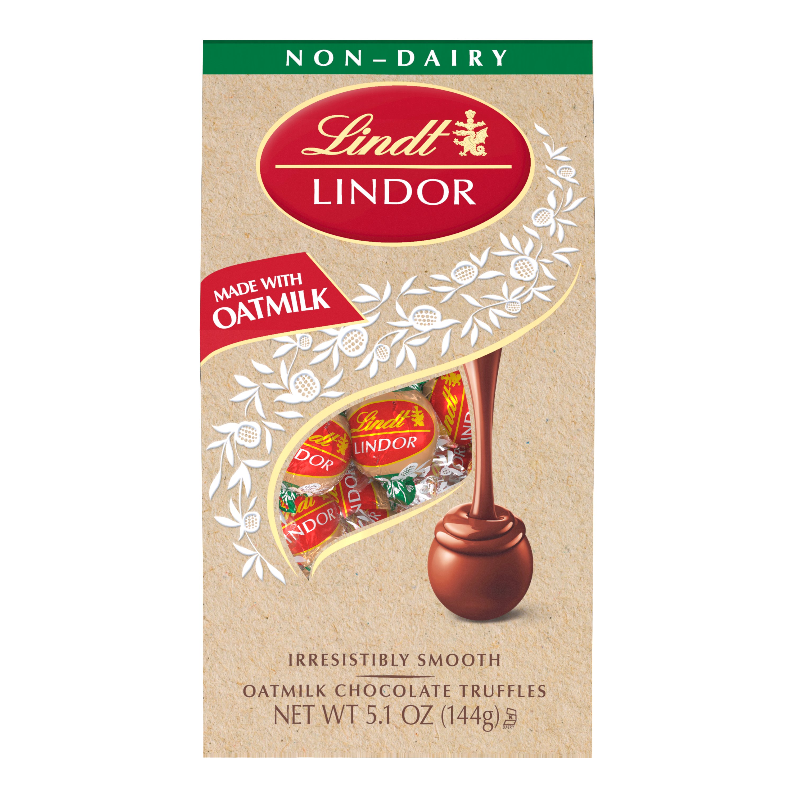 Lindt Lindor Non-Dairy Oatmilk Chocolate Truffles - Shop Candy at H-E-B