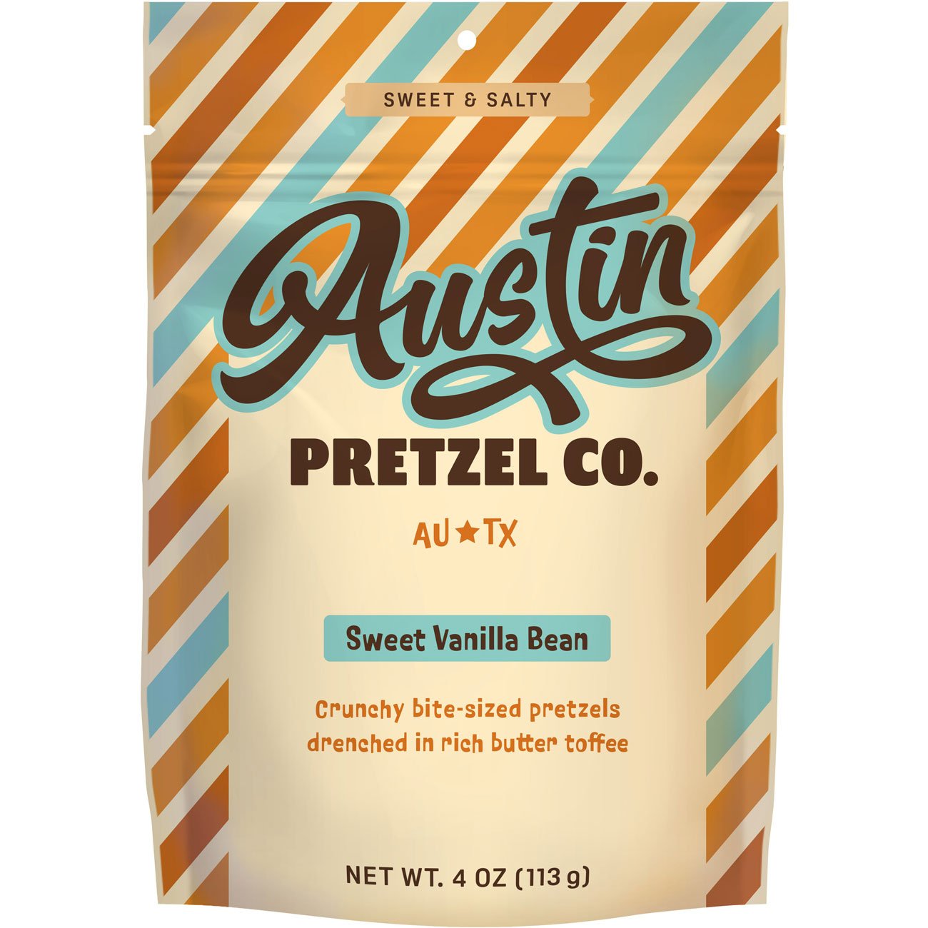 Austin Pretzel Co. Sweet Vanilla Bean Pretzels - Shop Chips at H-E-B