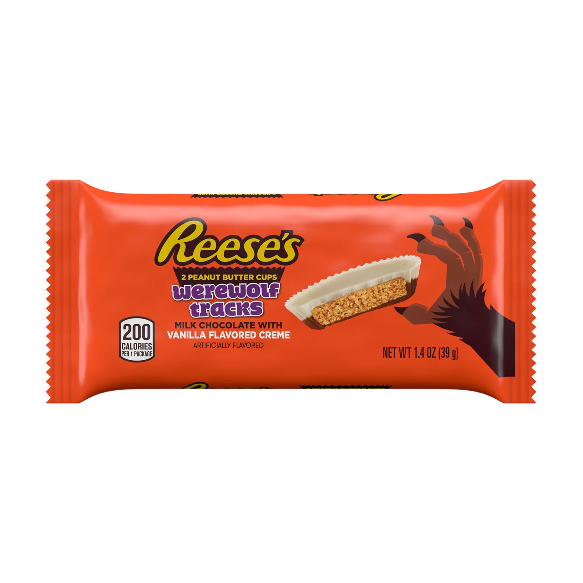 Reese's Werewolf Tracks Peanut Butter Cups Halloween Candy - Shop Candy ...