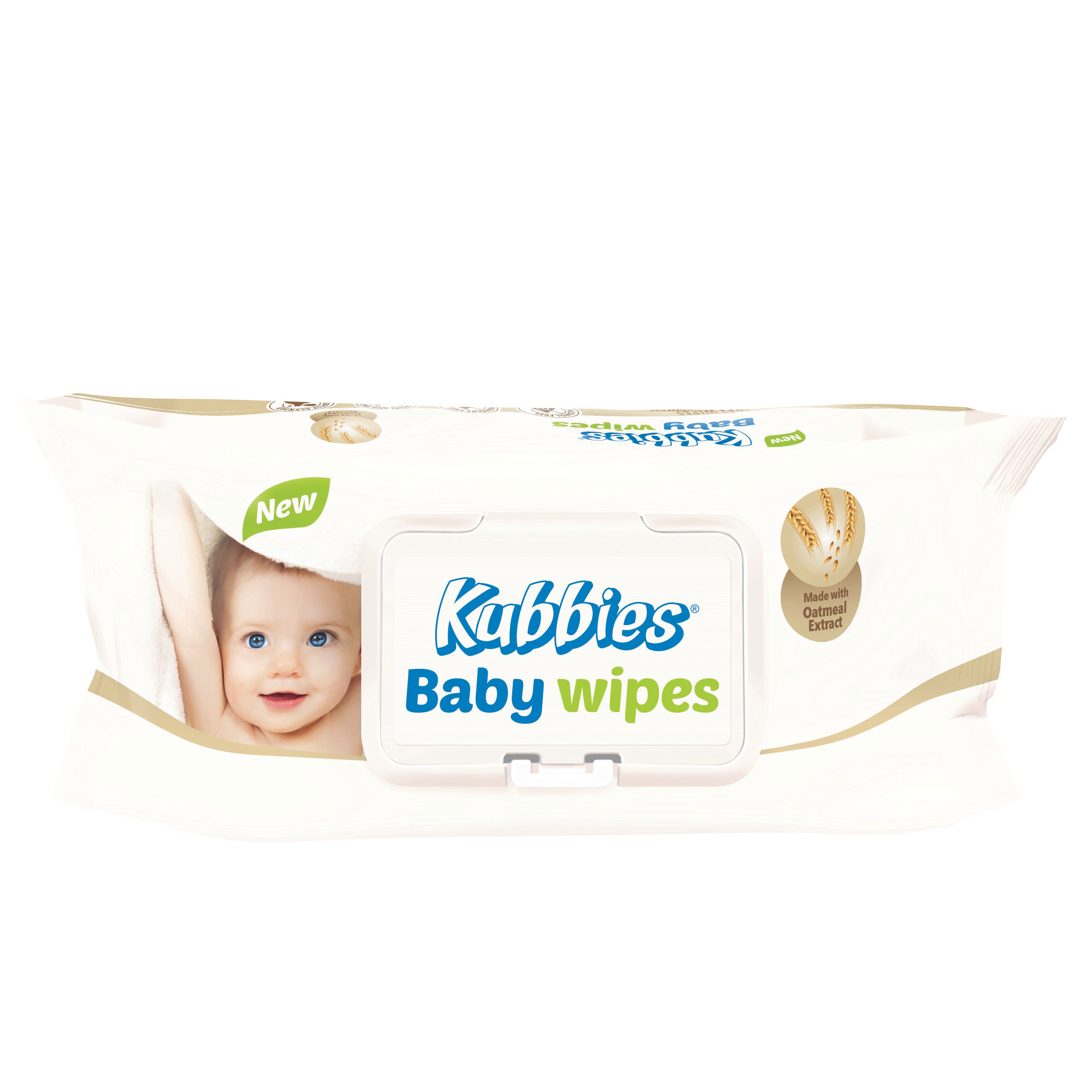 Kubbies Baby Wipes - Oatmeal - Shop Baby wipes at H-E-B