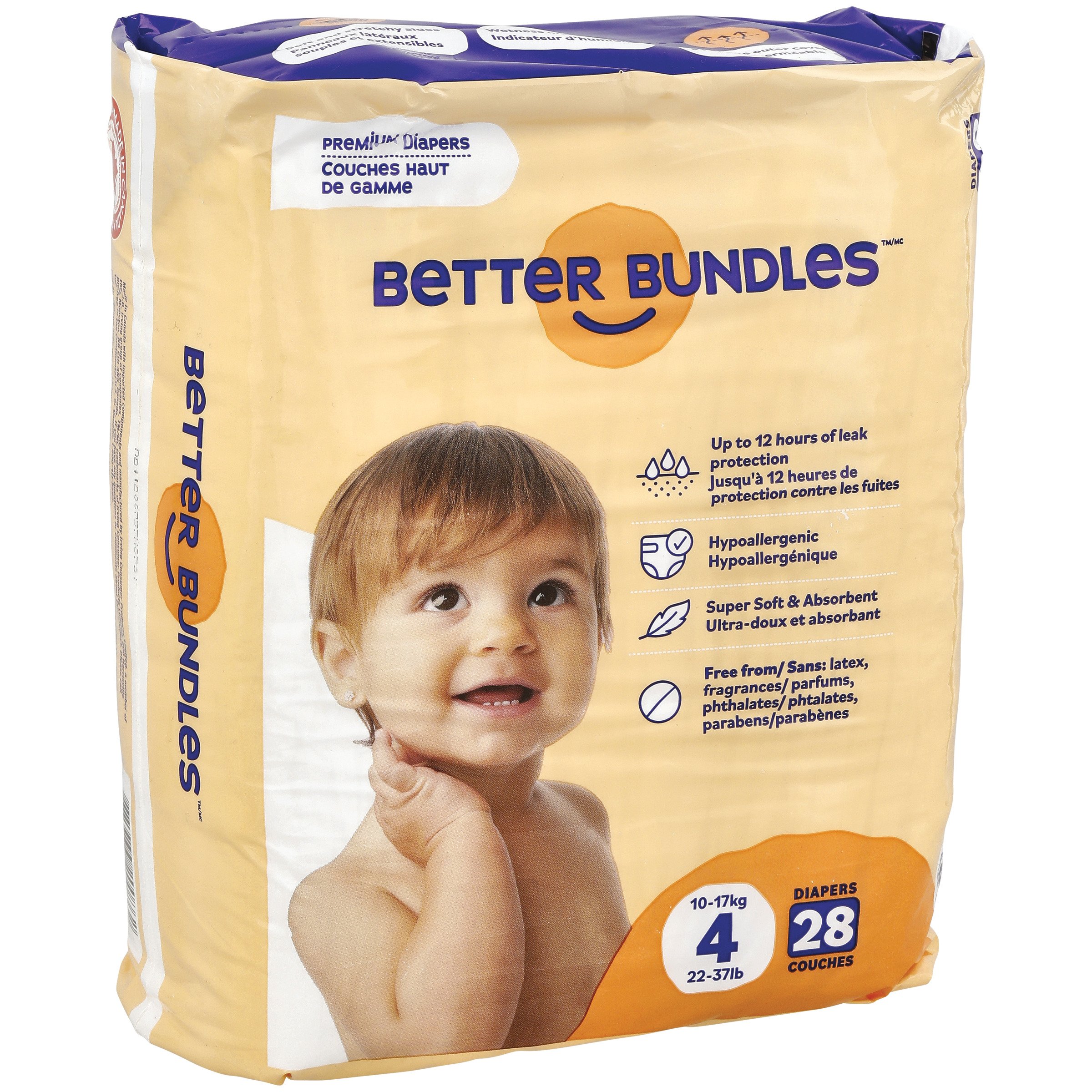 Better Bundles Baby Diapers - Size 4 - Shop Diapers at H-E-B
