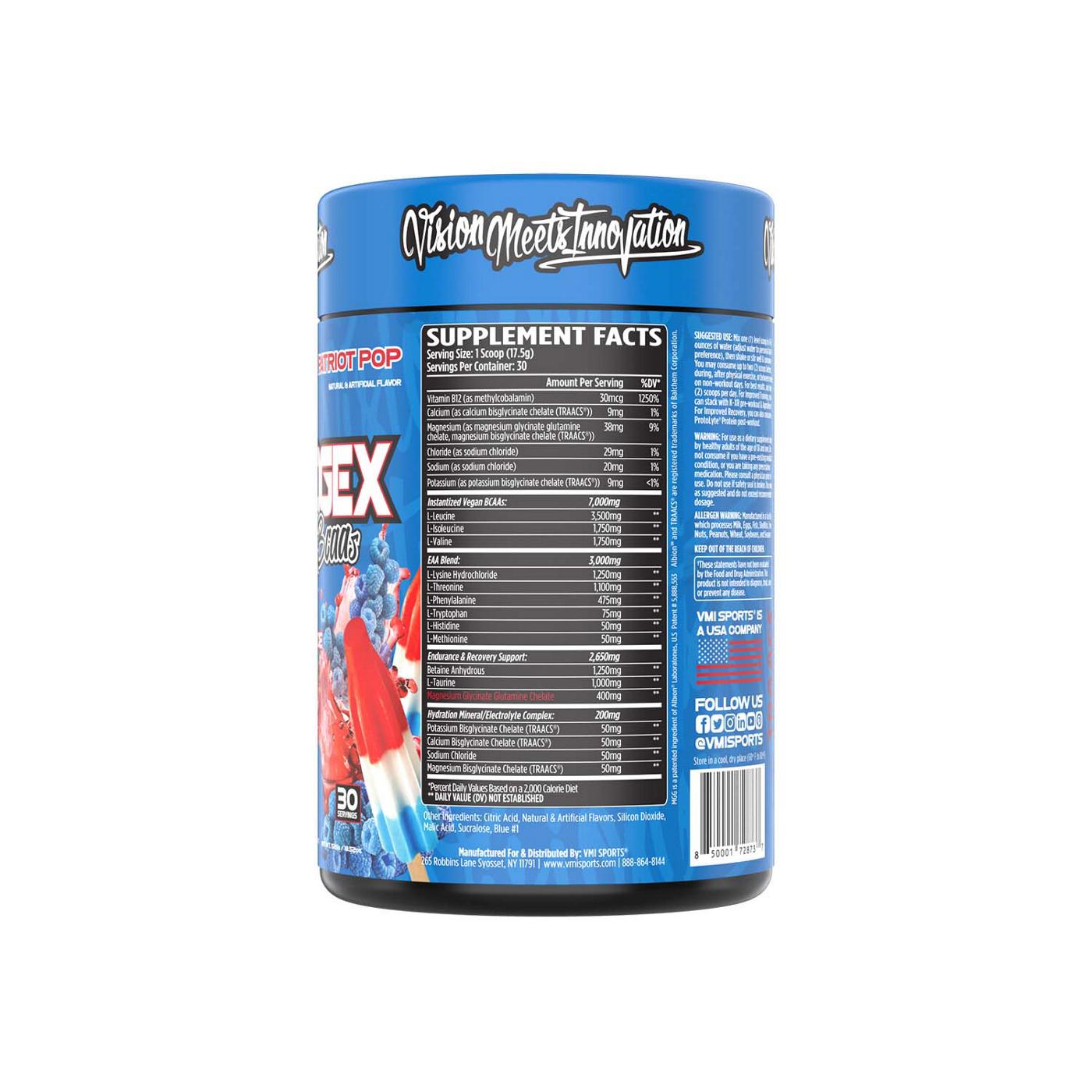 VMI Sports Aminogex Eaas/Bcaas - Patriot Pop - Shop Diet & Fitness at H-E-B