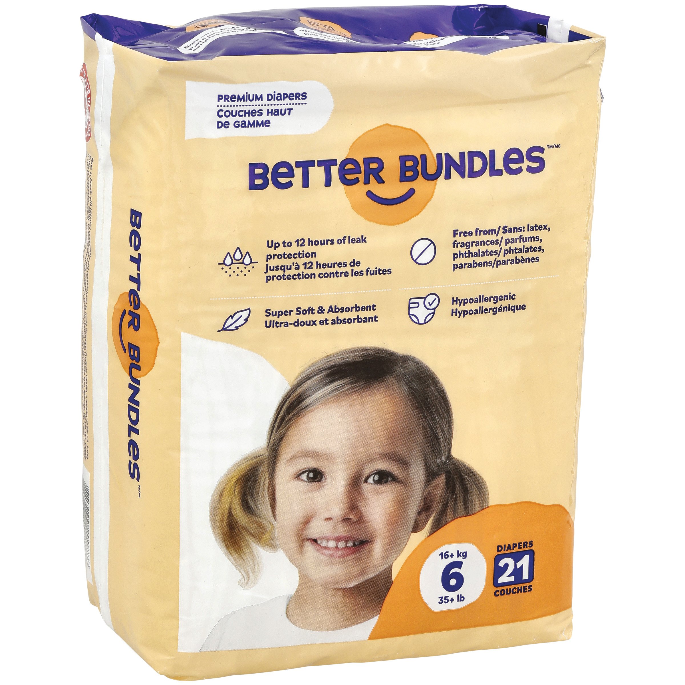 Better Bundles Baby Diapers - Size 6 - Shop Diapers at H-E-B