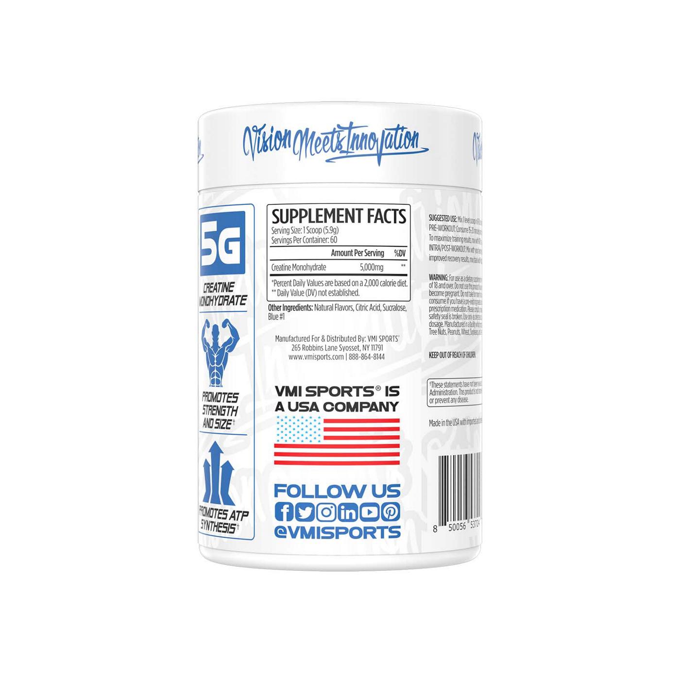 VMI Sports Creatine Monohydrate - Patriot Pop - Shop Diet & fitness at ...