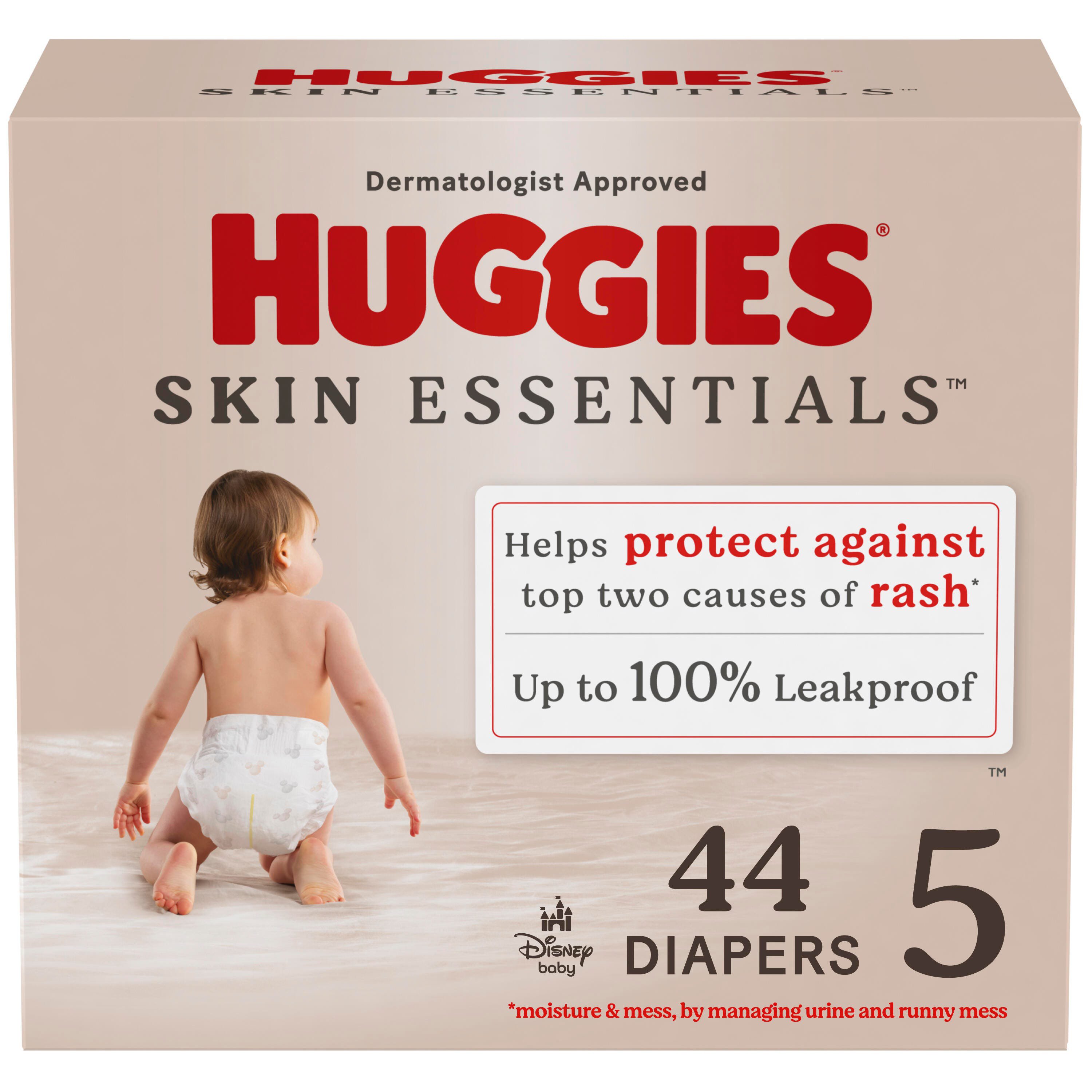 Huggies Skin Essentials Baby Diapers - Size 5 - Shop Diapers at H-E-B