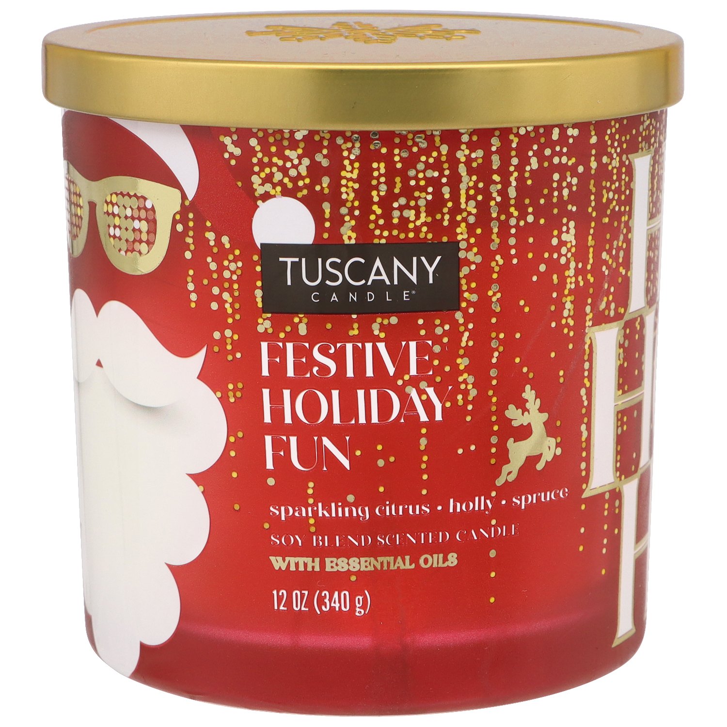 Tuscany Candle Festive Holiday Fun Scented Christmas Candle - Shop ...