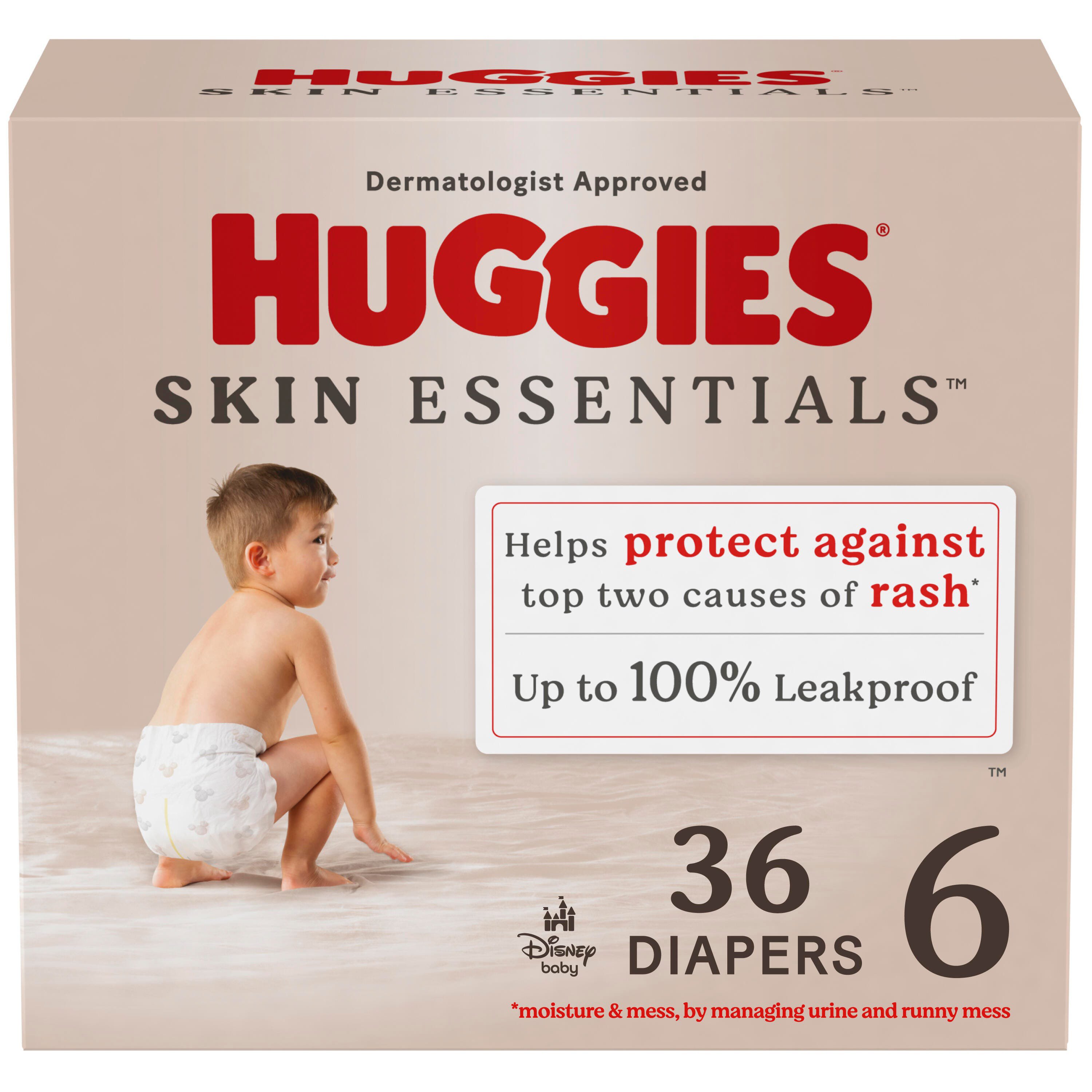 Huggies Skin Essentials Baby Diapers - Size 6 - Shop Diapers at H-E-B
