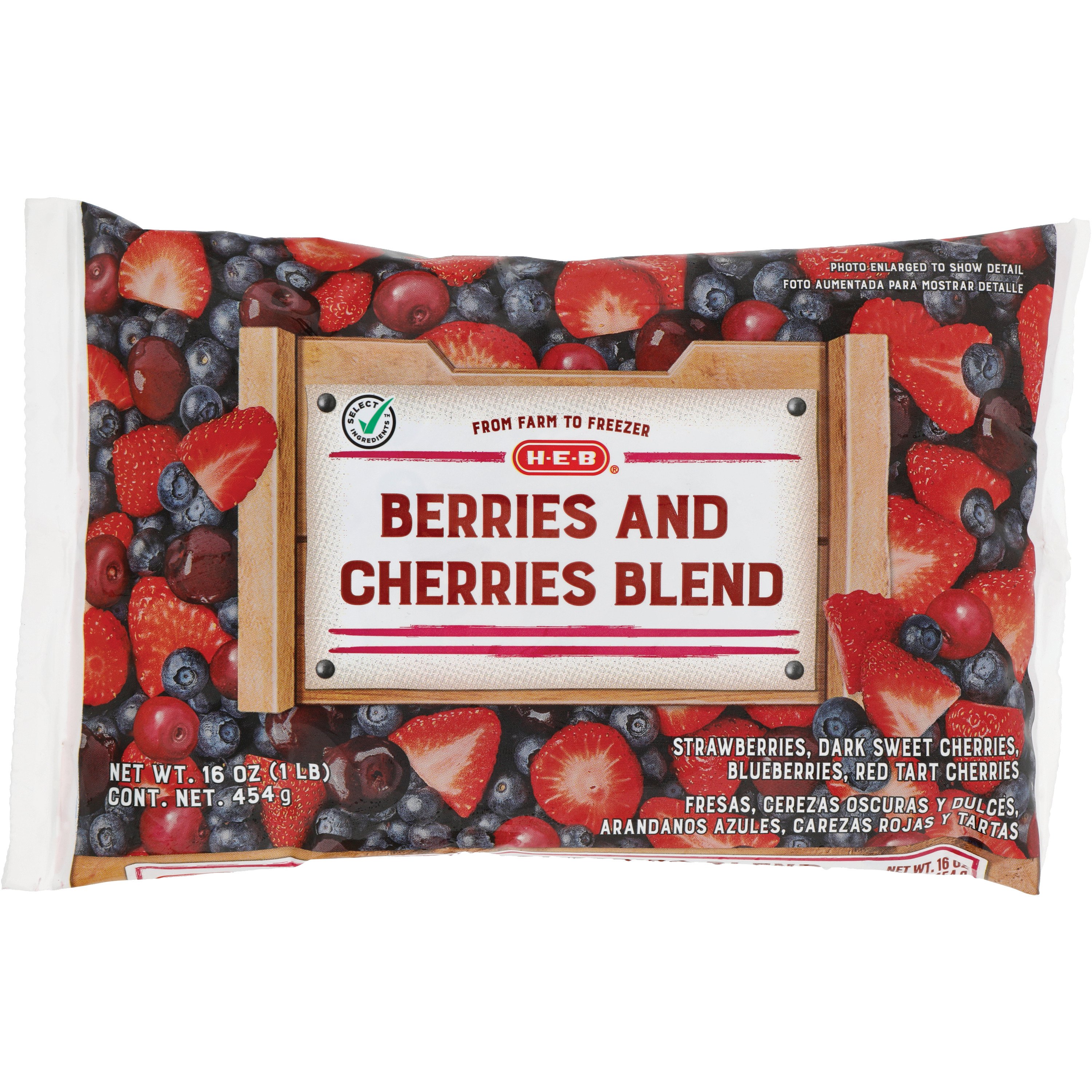 H-E-B Frozen Berries & Cherries Blend - Shop Berries & cherries at H-E-B