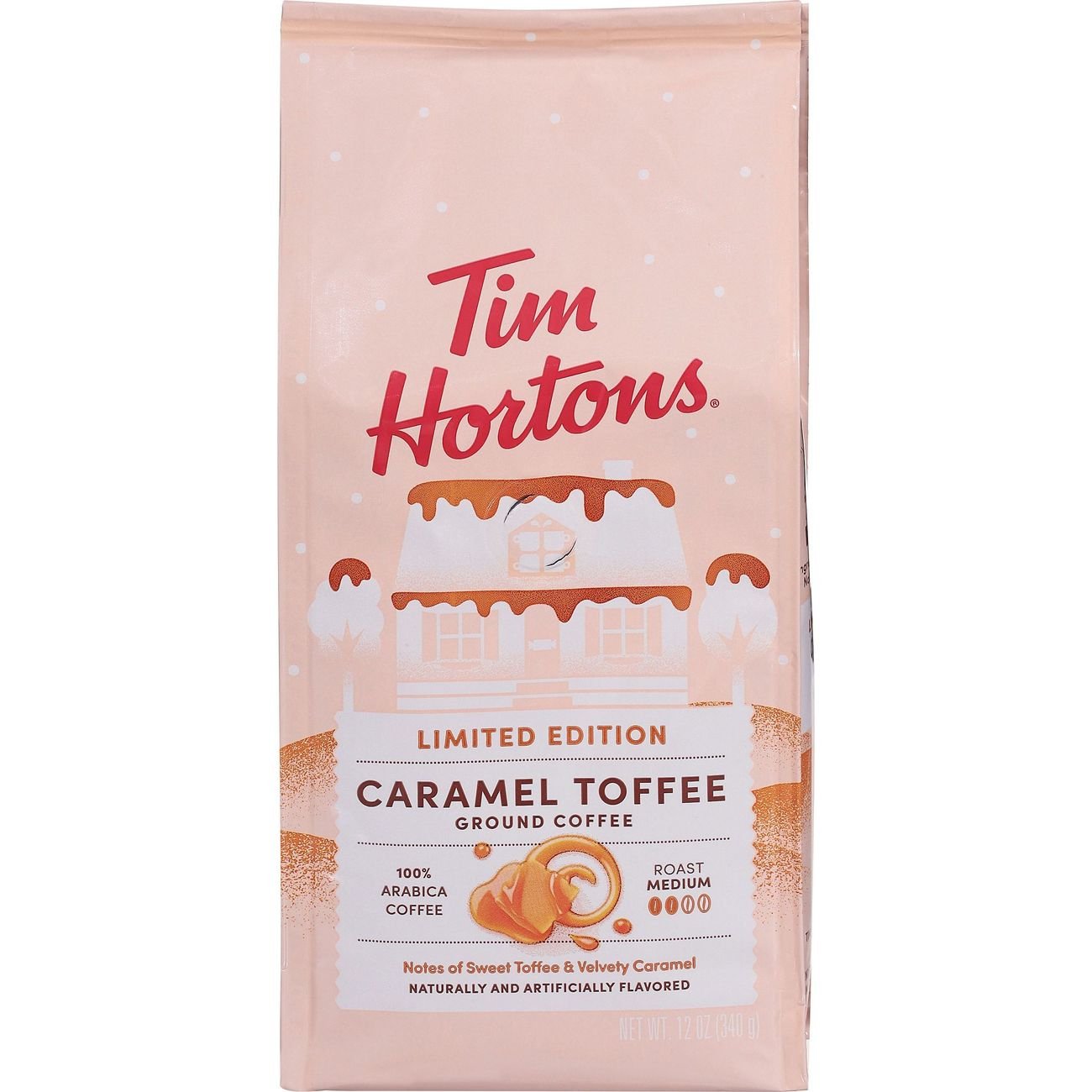 Tim Hortons Caramel Toffee Medium Roast Ground Coffee - Shop Coffee at ...