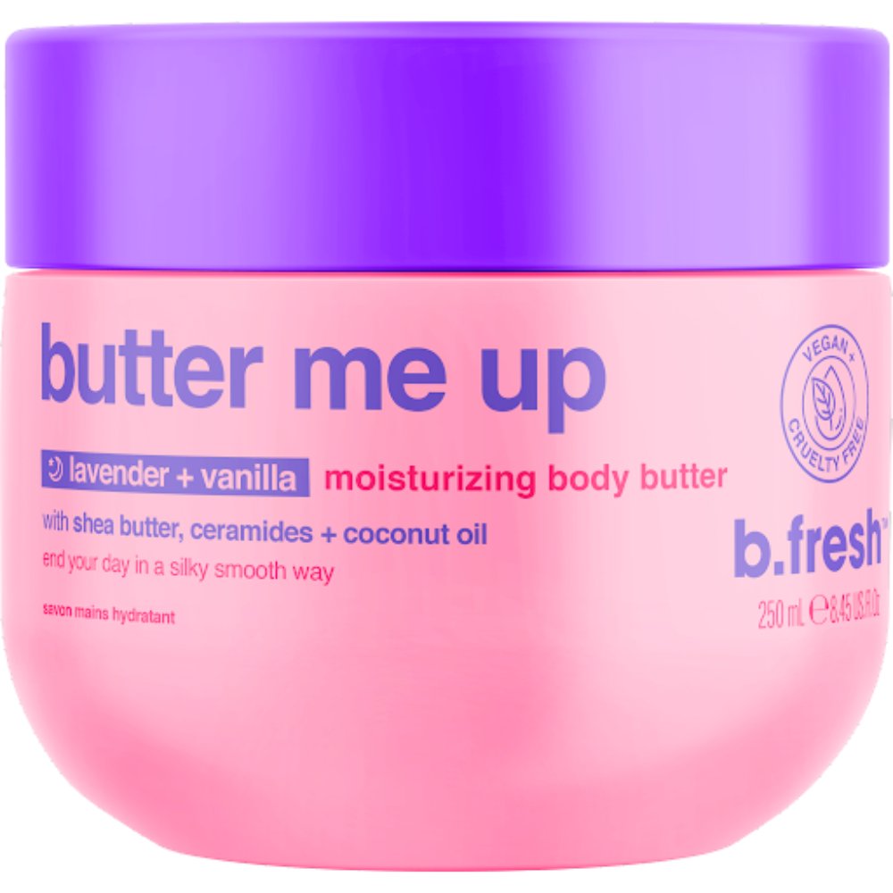 B Fresh Butter Me Up Moisturizing Body Butter - Lavender & Vanilla ...