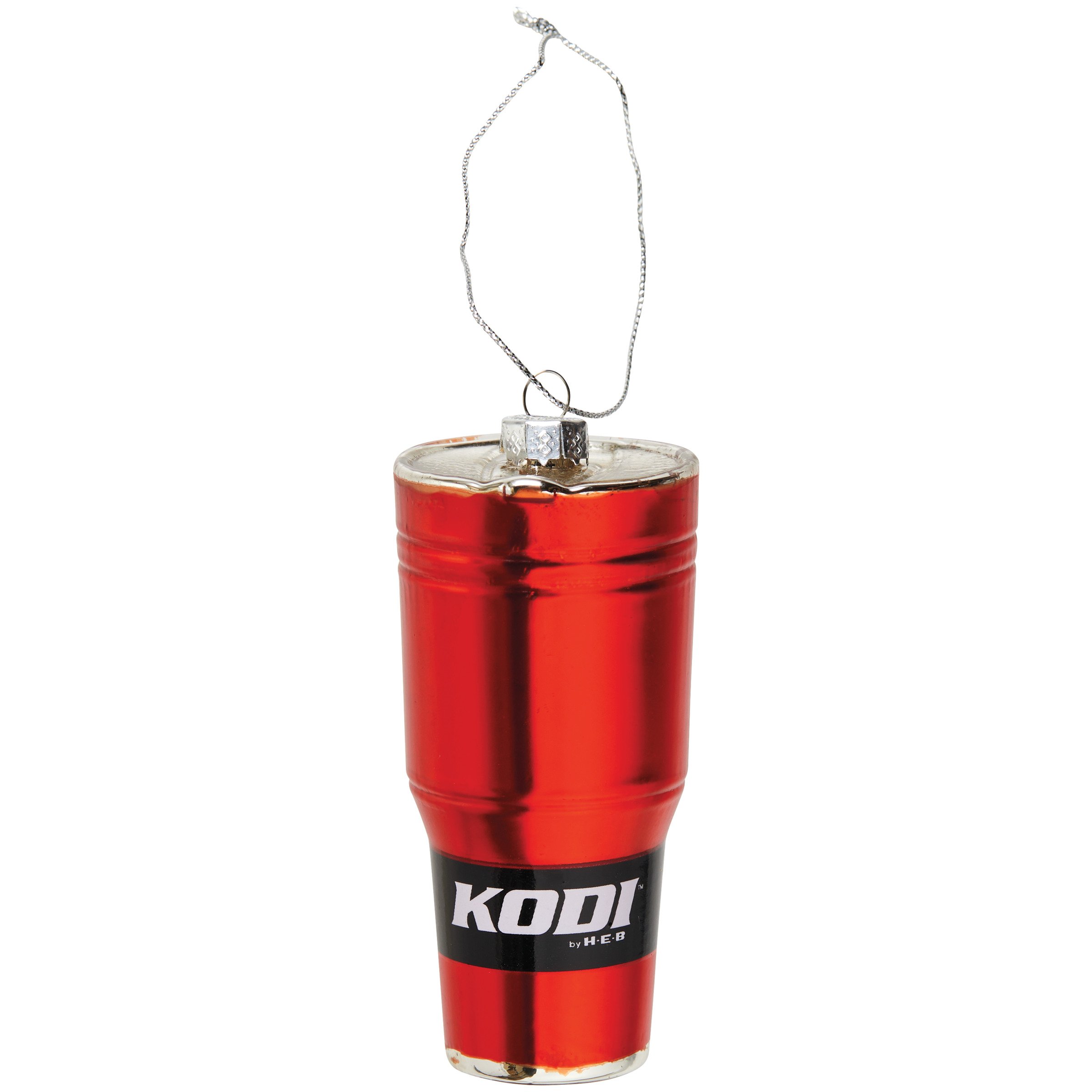 H-E-B Brand Shop KODI by H-E-B Tumbler Glass Christmas Ornament - Shop ...