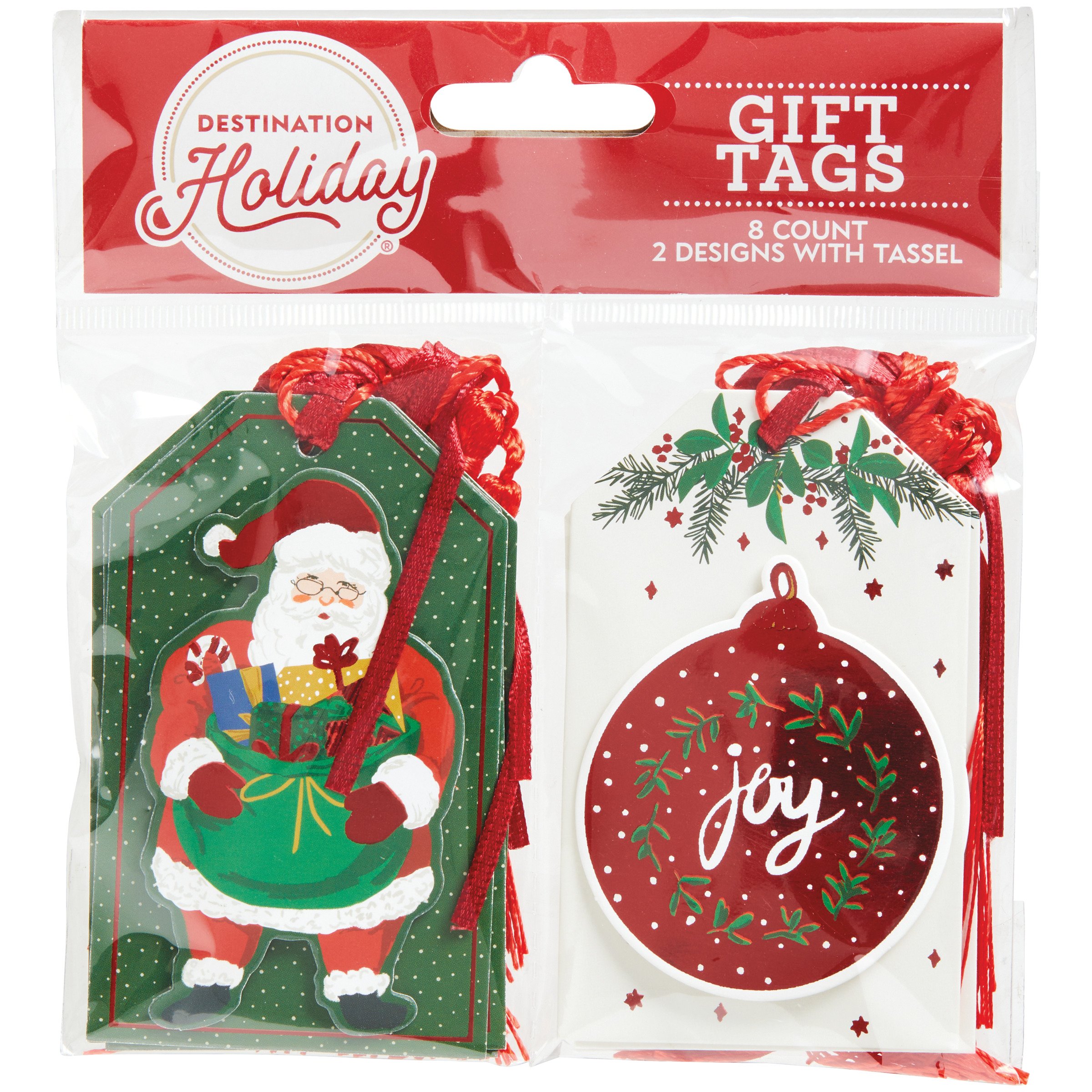 Destination Holiday Christmas Gift Tags - Santa & Ornament - Shop Gift ...